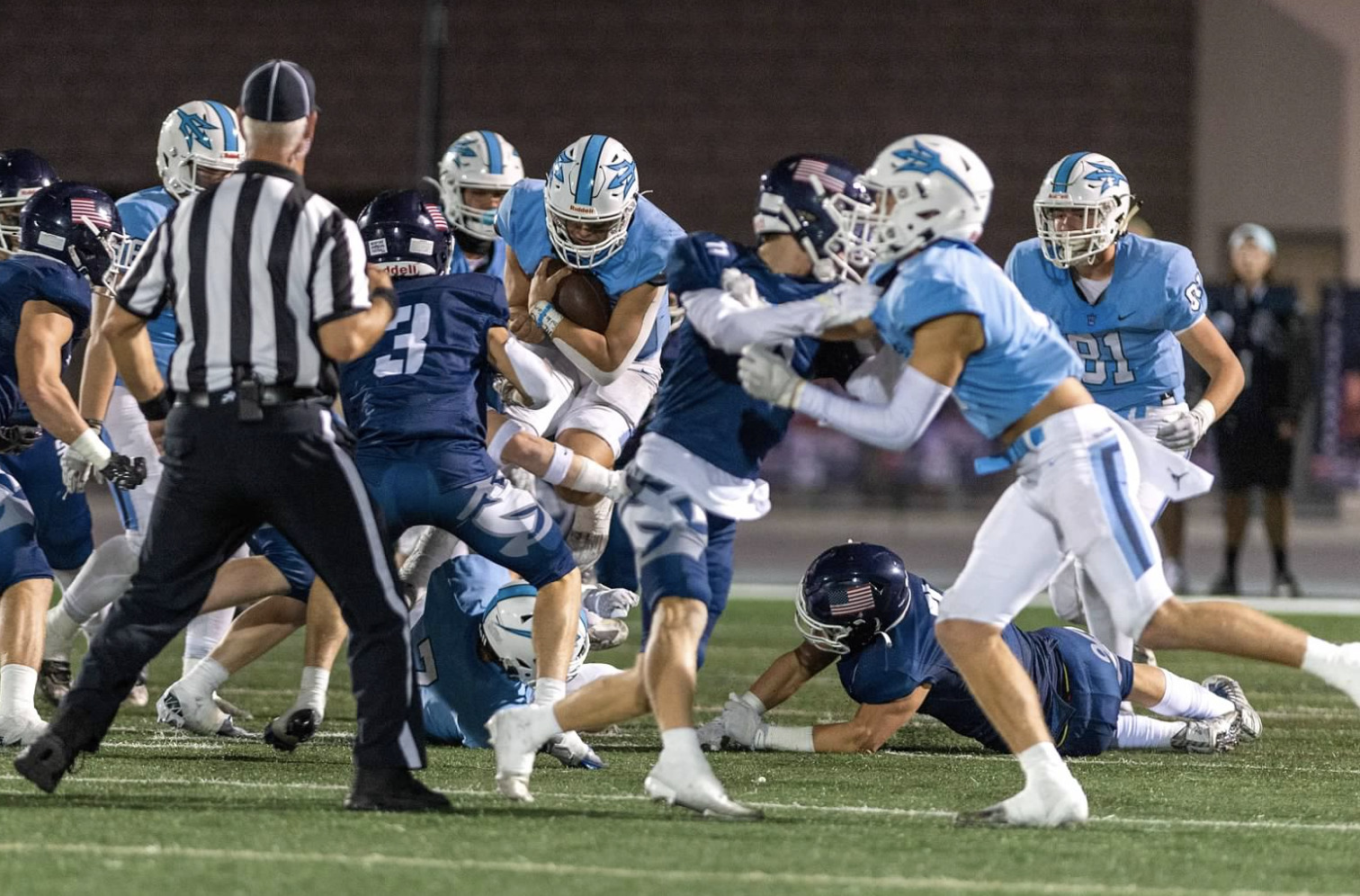 Corona del Mar HS football team wins annual "Battle of the Bay" game ...