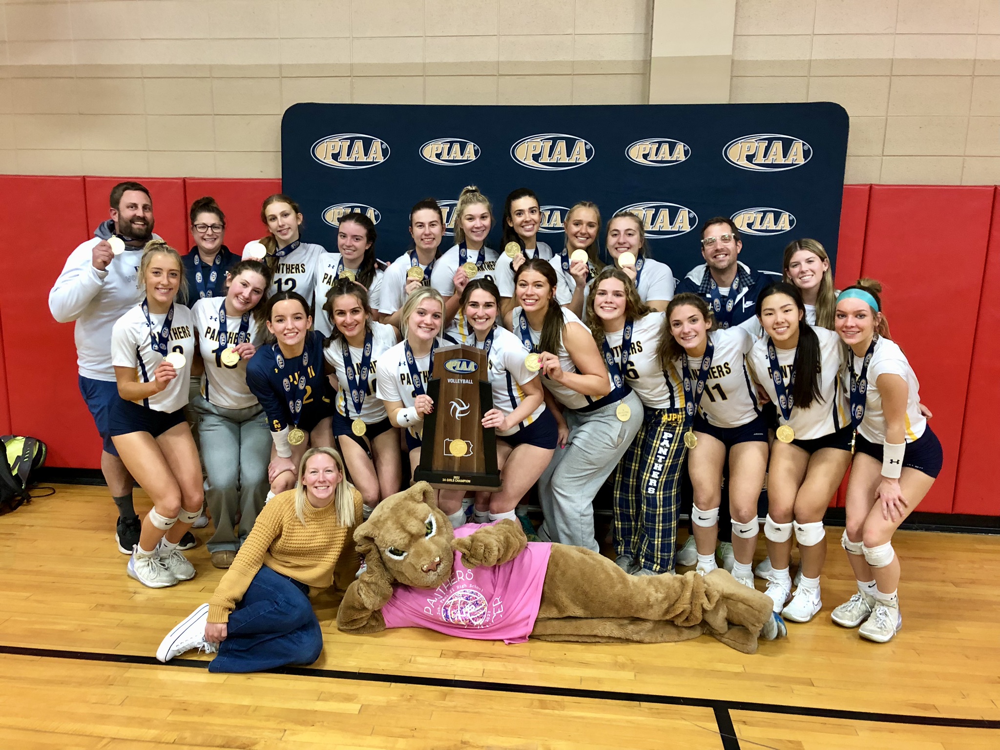 Pope John Paul II volleyball team wins PIAA 3A state championship - BVM ...