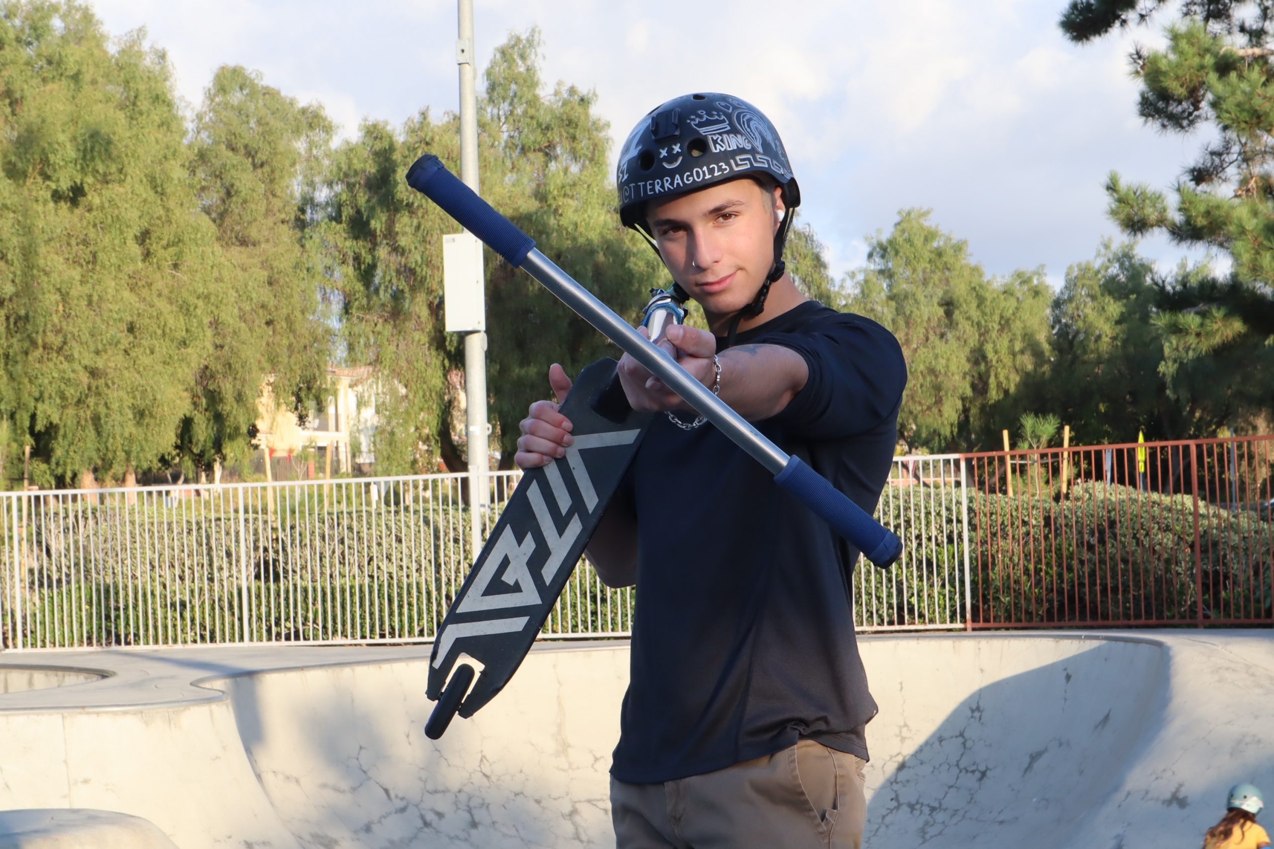 Ladera Ranch native Garrett Miles is scootering as a pro around the ...