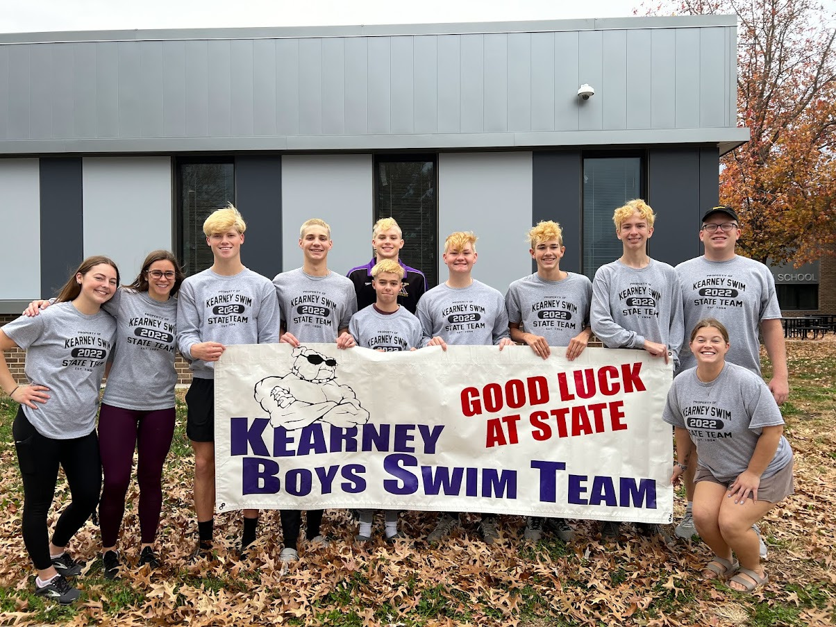 Kearney HS boys swim and dive team wins conference championship - BVM ...