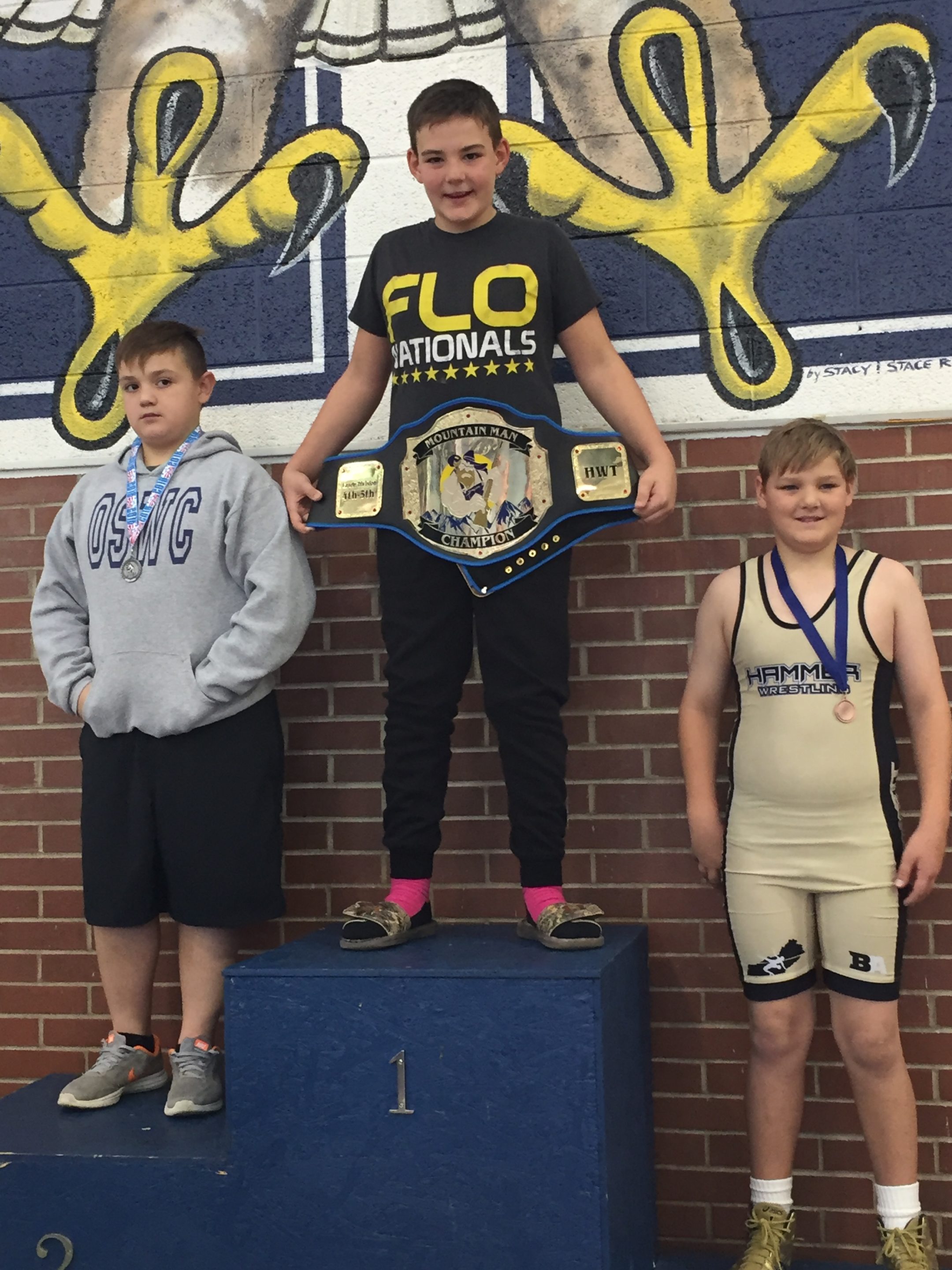 High hopes for Eastern View freshman, VA wrestling champion Brett ...