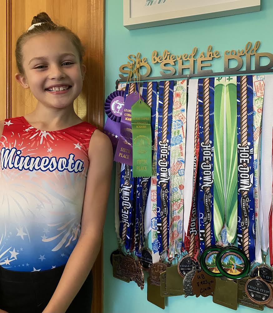 Get to know Hugo area youth gymnast Clara Robinson - BVM Sports
