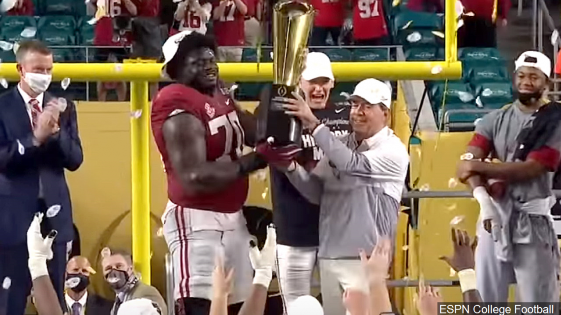 With historic championship, Alabama’s Saban evokes memories of father ...