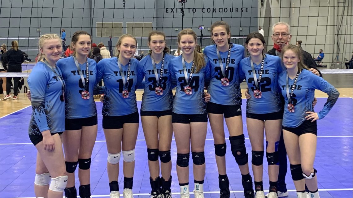 Teamwork makes the dream work for the girls on Tribe volleyball - BVM ...