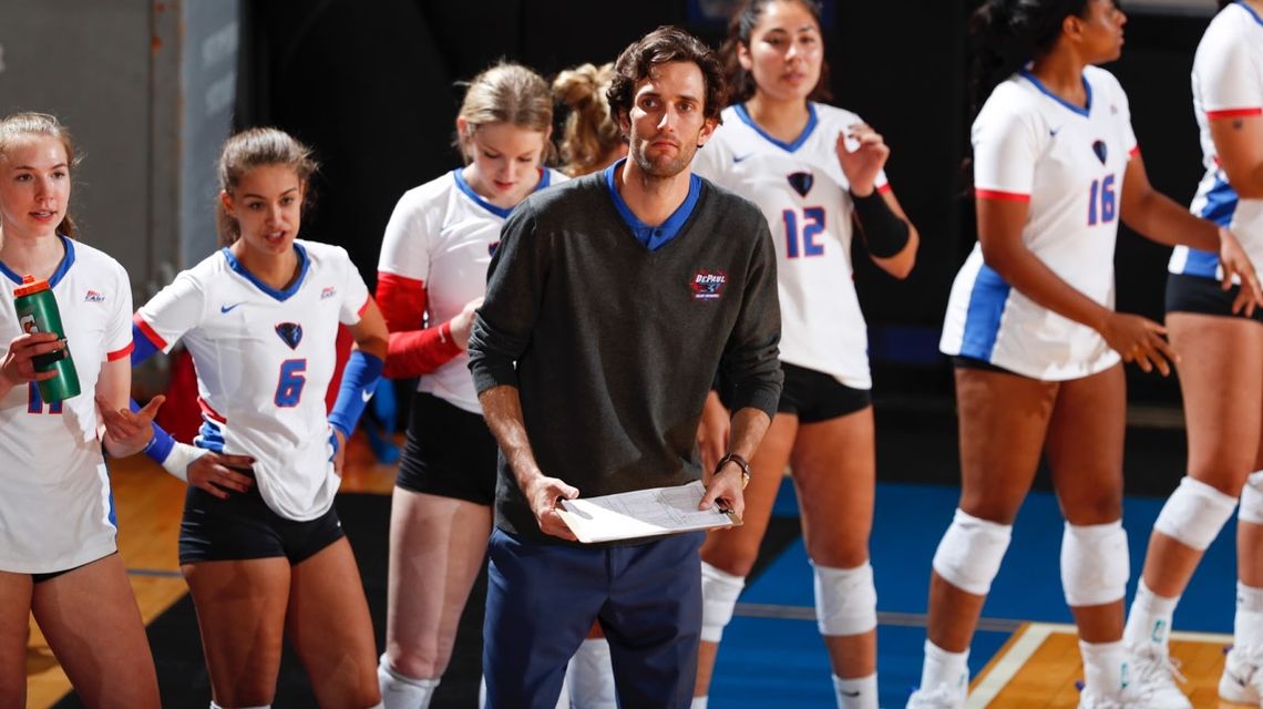 DePaul assistant coach Nick Vogel finds new love for volleyball - BVM ...