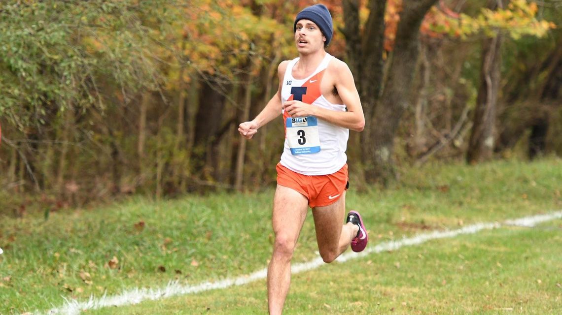Illini runner Jon Davis and his path to being a cross country standout ...