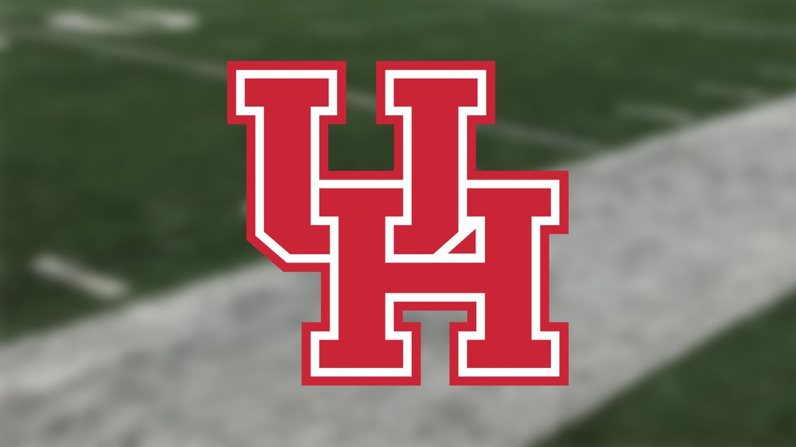 University Of Houston Football Logo CJ Baxter Scores Late TD And No. 8