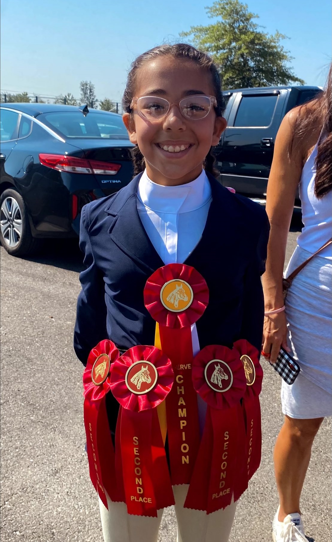 Hunter rider Beatrice Livezey, 10, is showing great promise as a ...