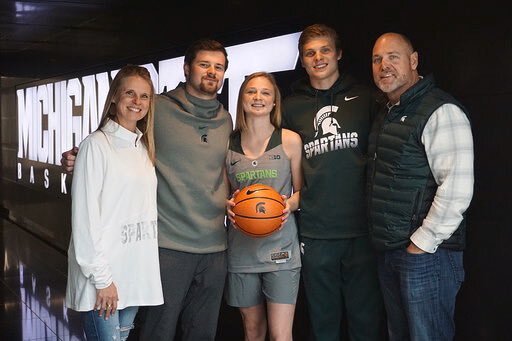 Theryn Hallock proving she is bound for stardom at Michigan State - BVM ...