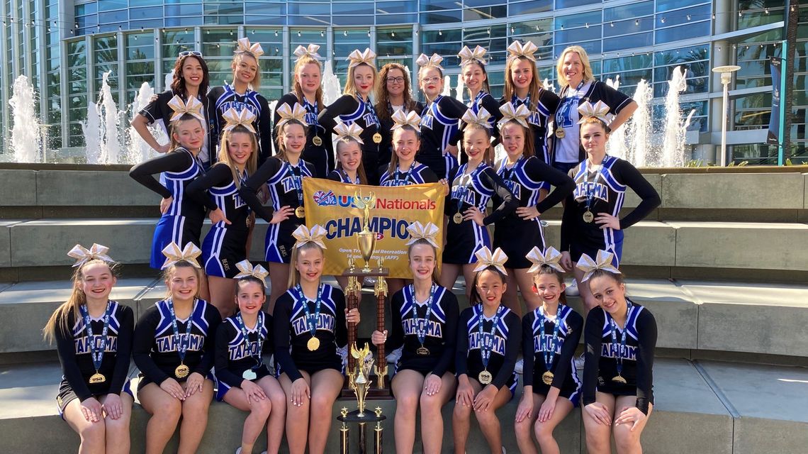 Tahoma Junior Bears finish cheer season with another national ...