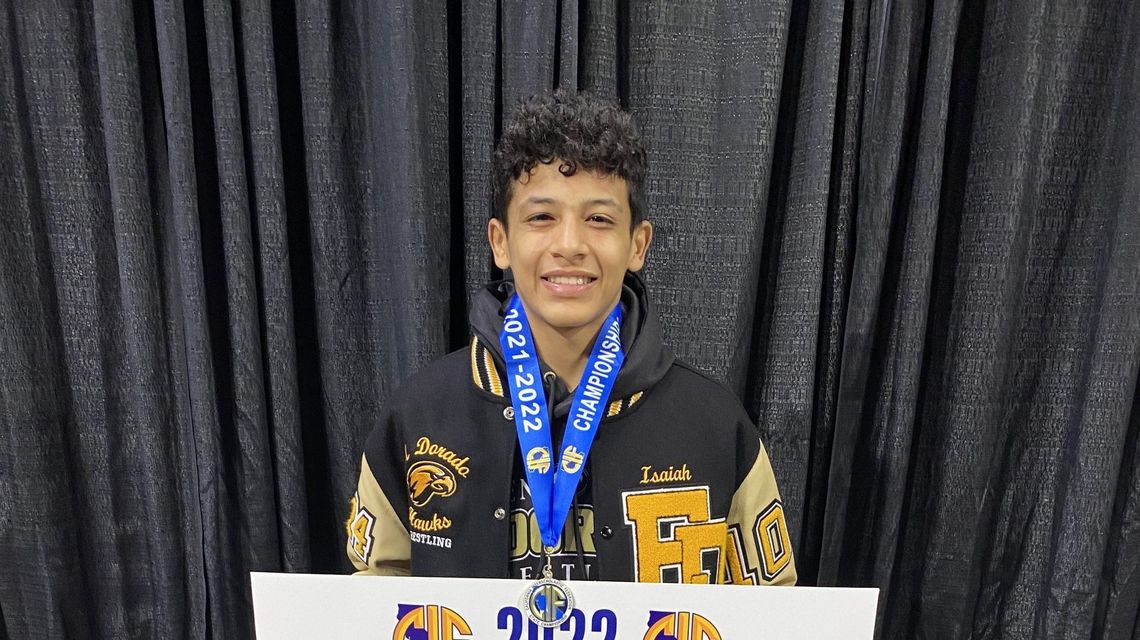 Top-ranked El Dorado HS wrestler Quintero wins CIF state title - BVM Sports