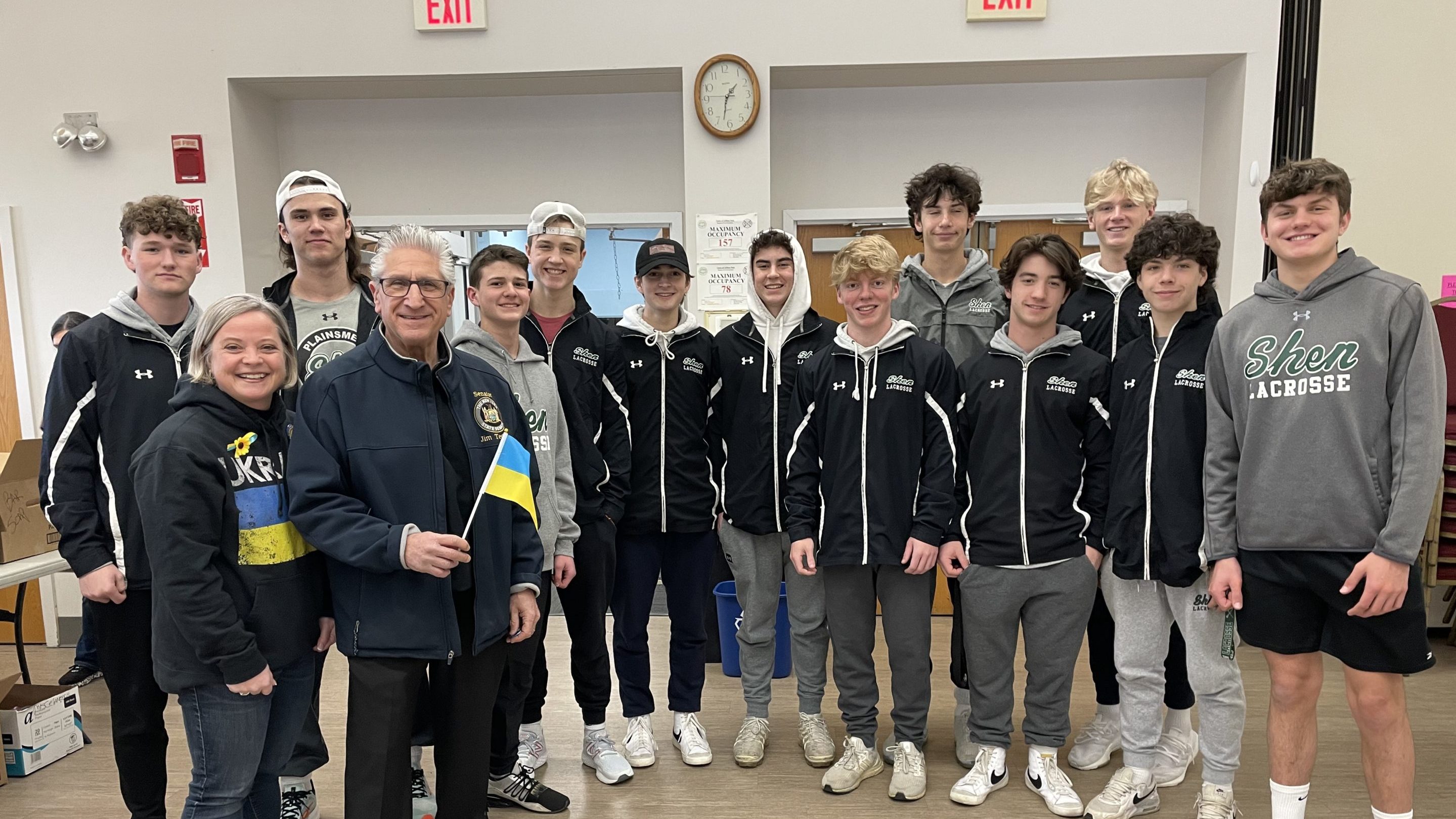 Shenendehowa athlete raises $12K for Ukraine with help from teammates ...