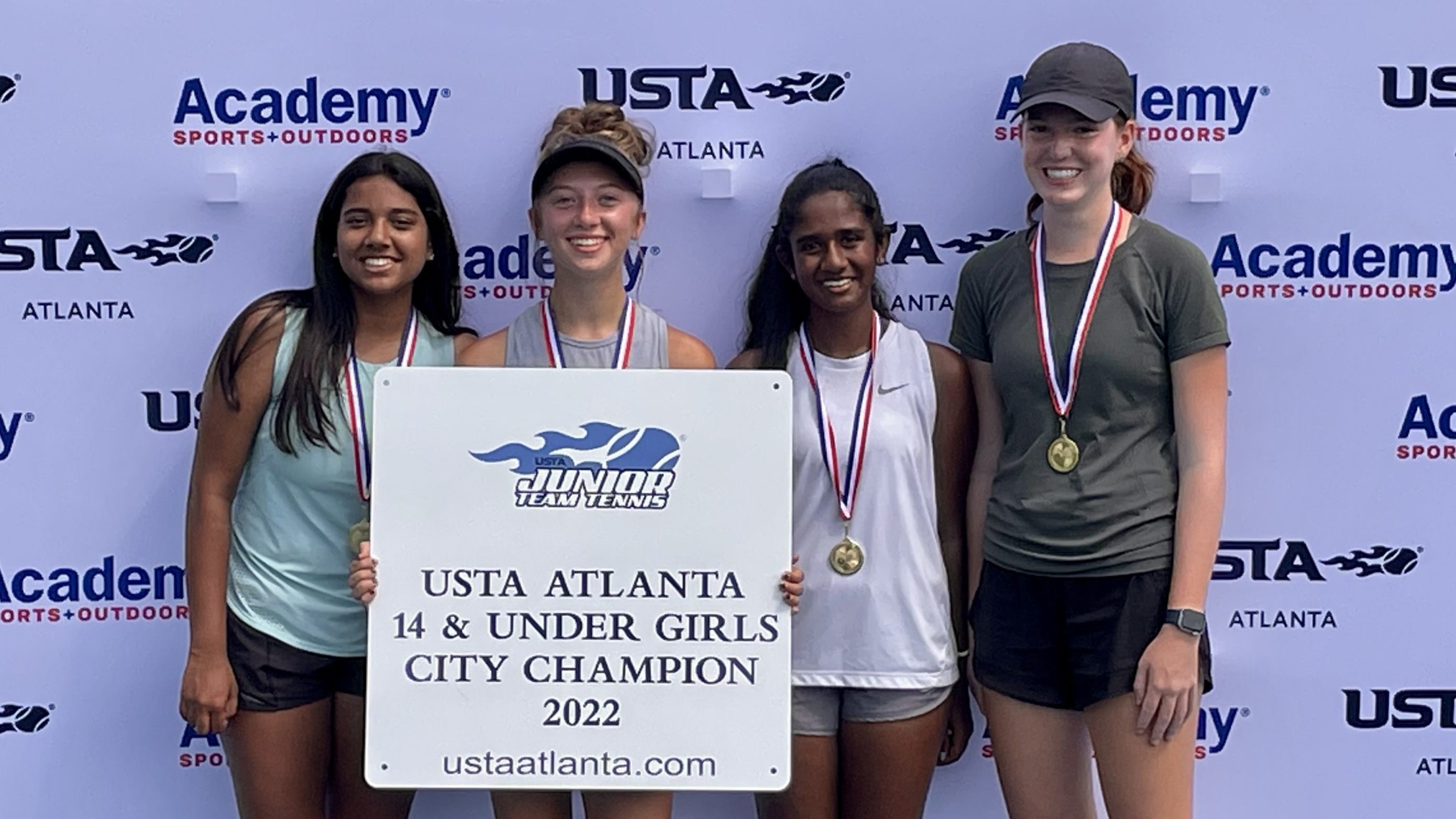 Milton Racket Club 14U girls team wins USTA City Championship - BVM Sports