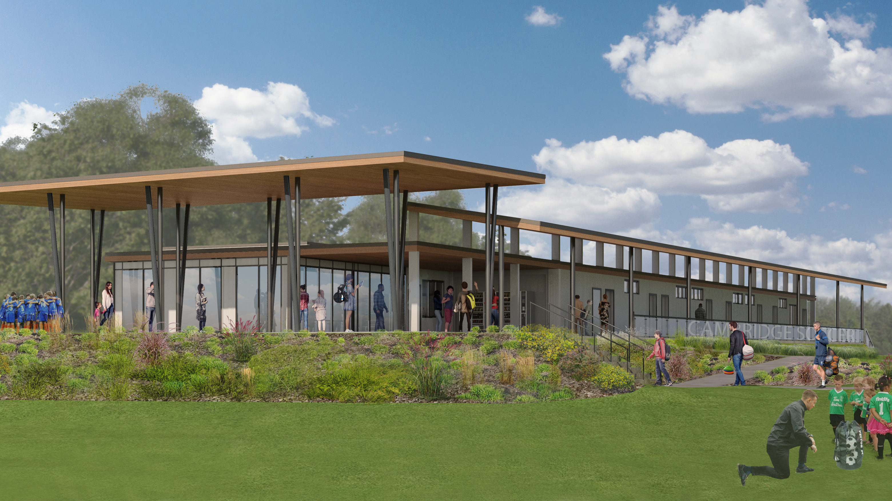City of Cambridge begins construction on new Soccer Complex - BVM Sports