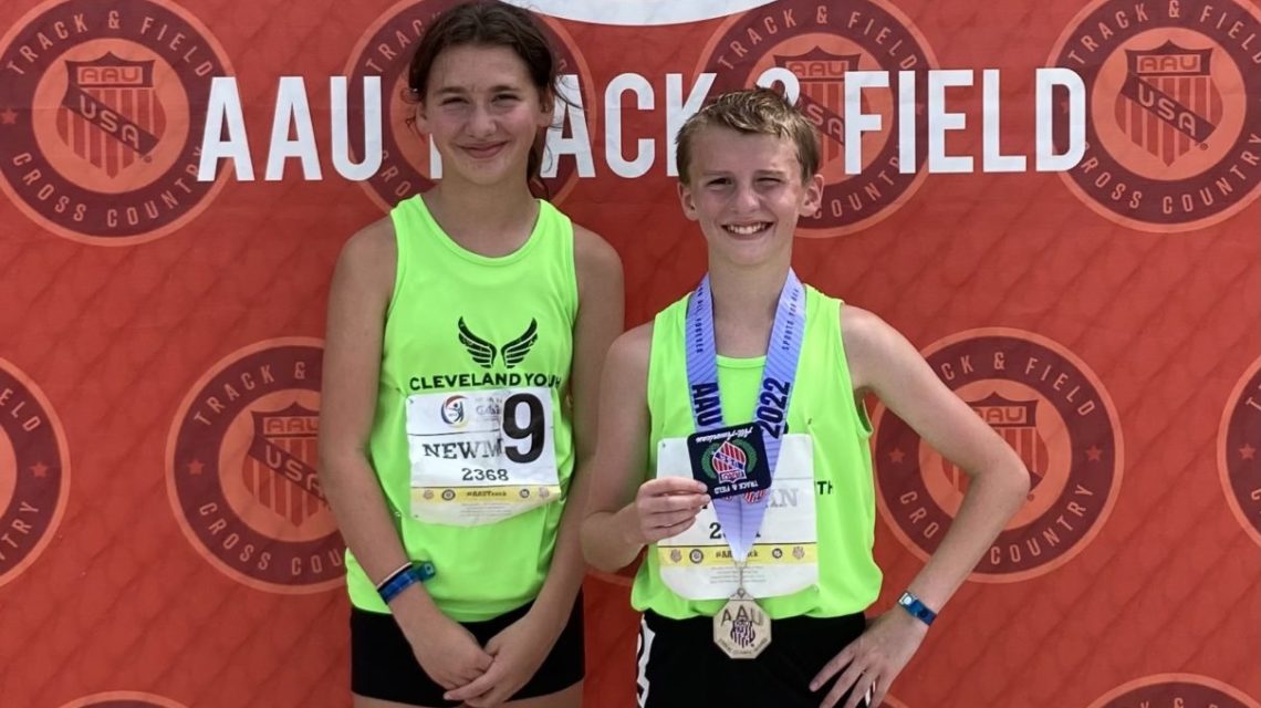 Westlake twins Olivia and Jacob Newman excel in track & field - BVM Sports