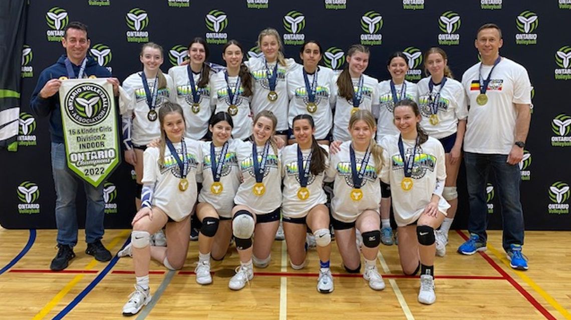 Hamilton's Smash Raiders Volleyball U16 Vortex team wins first ...