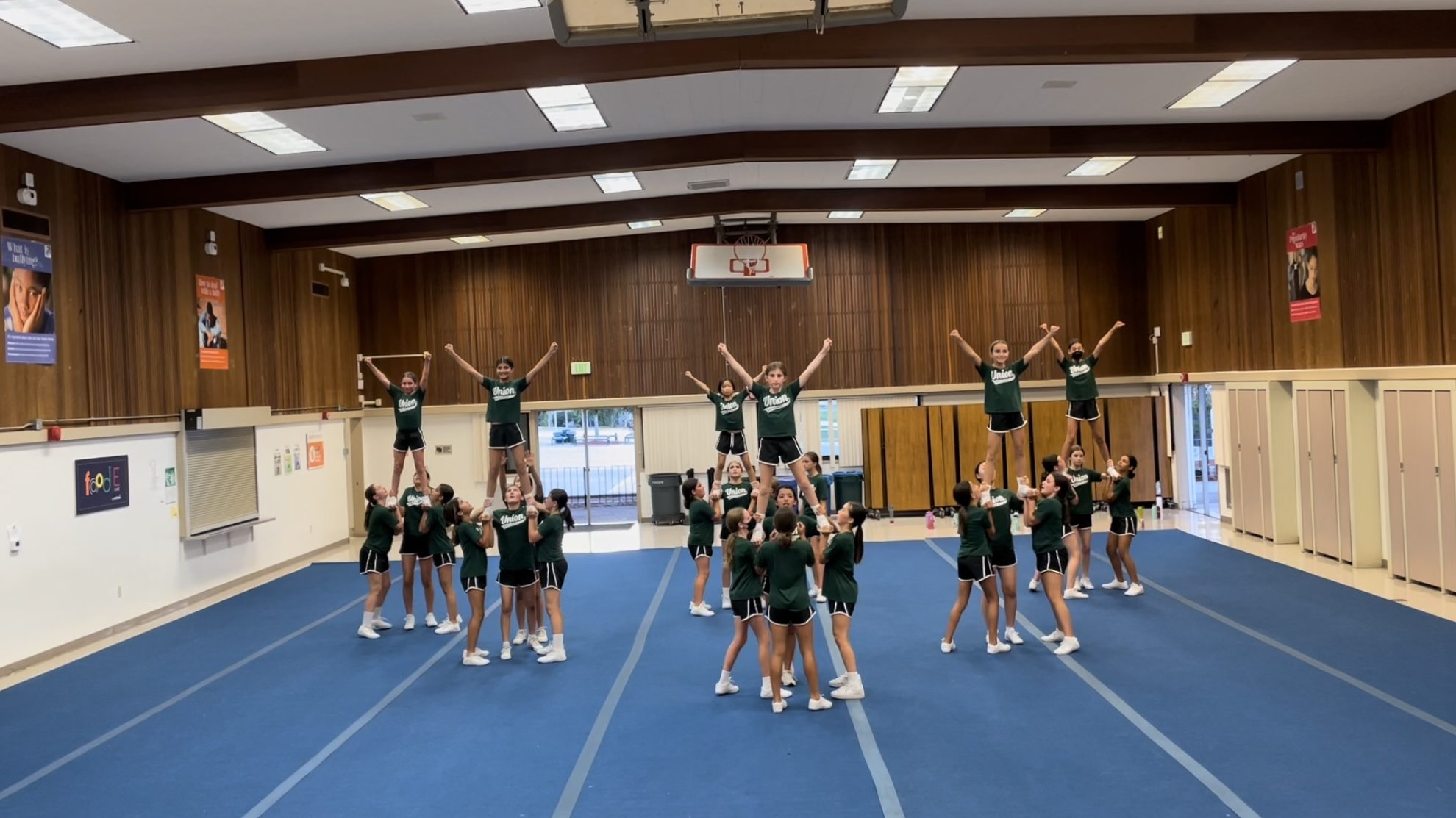 Meet Union Middle School cheer coaches Gabby Pardula and Ellie ...