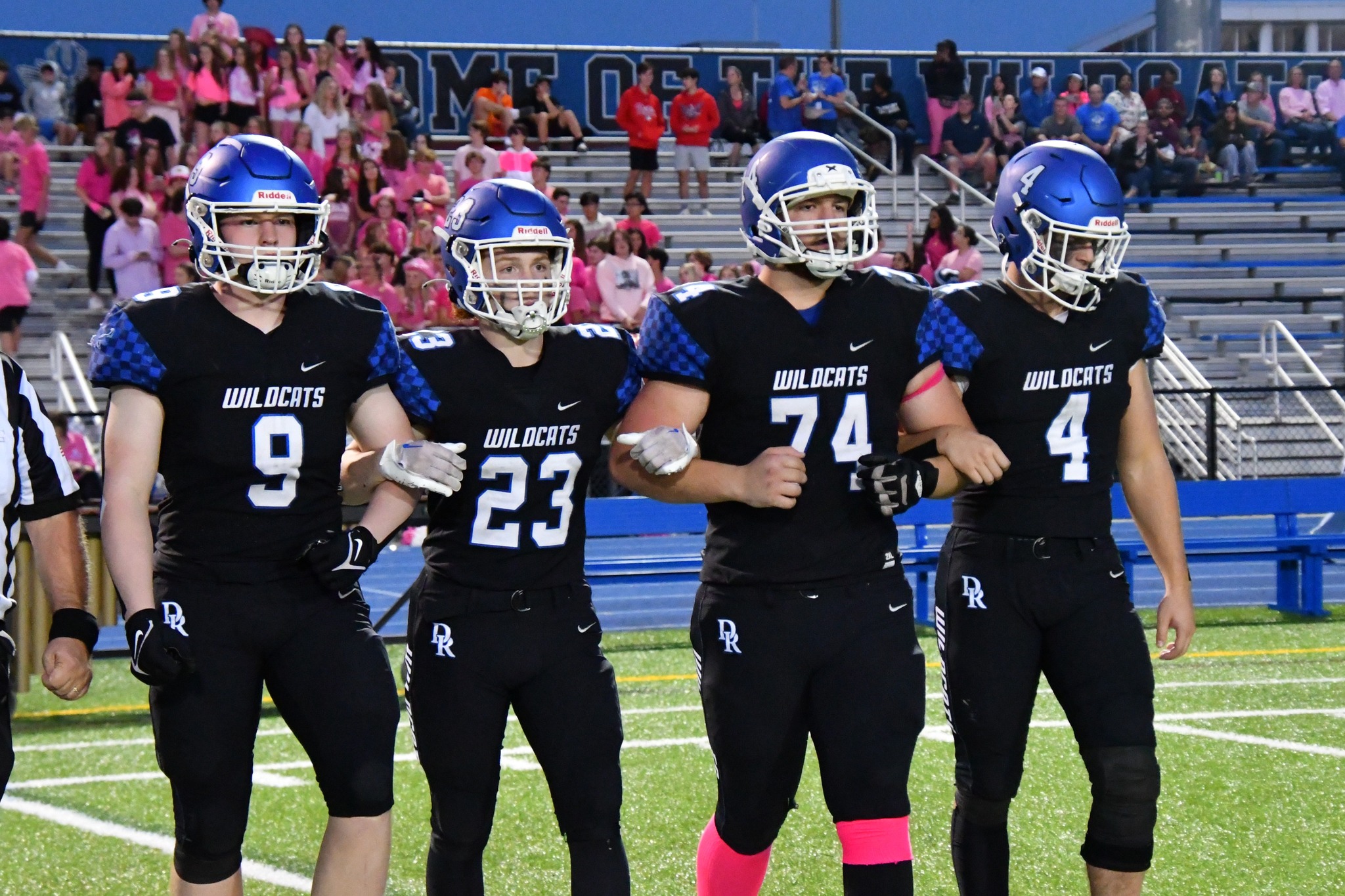 Deep Run HS football team turns loss into victory on Cancer Awareness ...