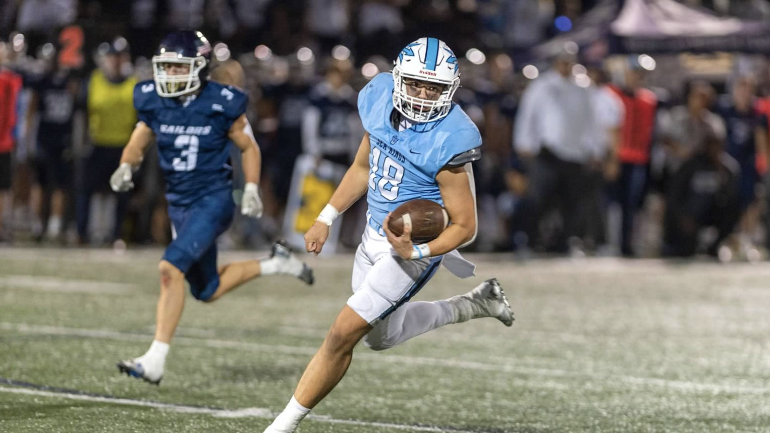 Corona del Mar HS football team wins annual "Battle of the Bay" game ...