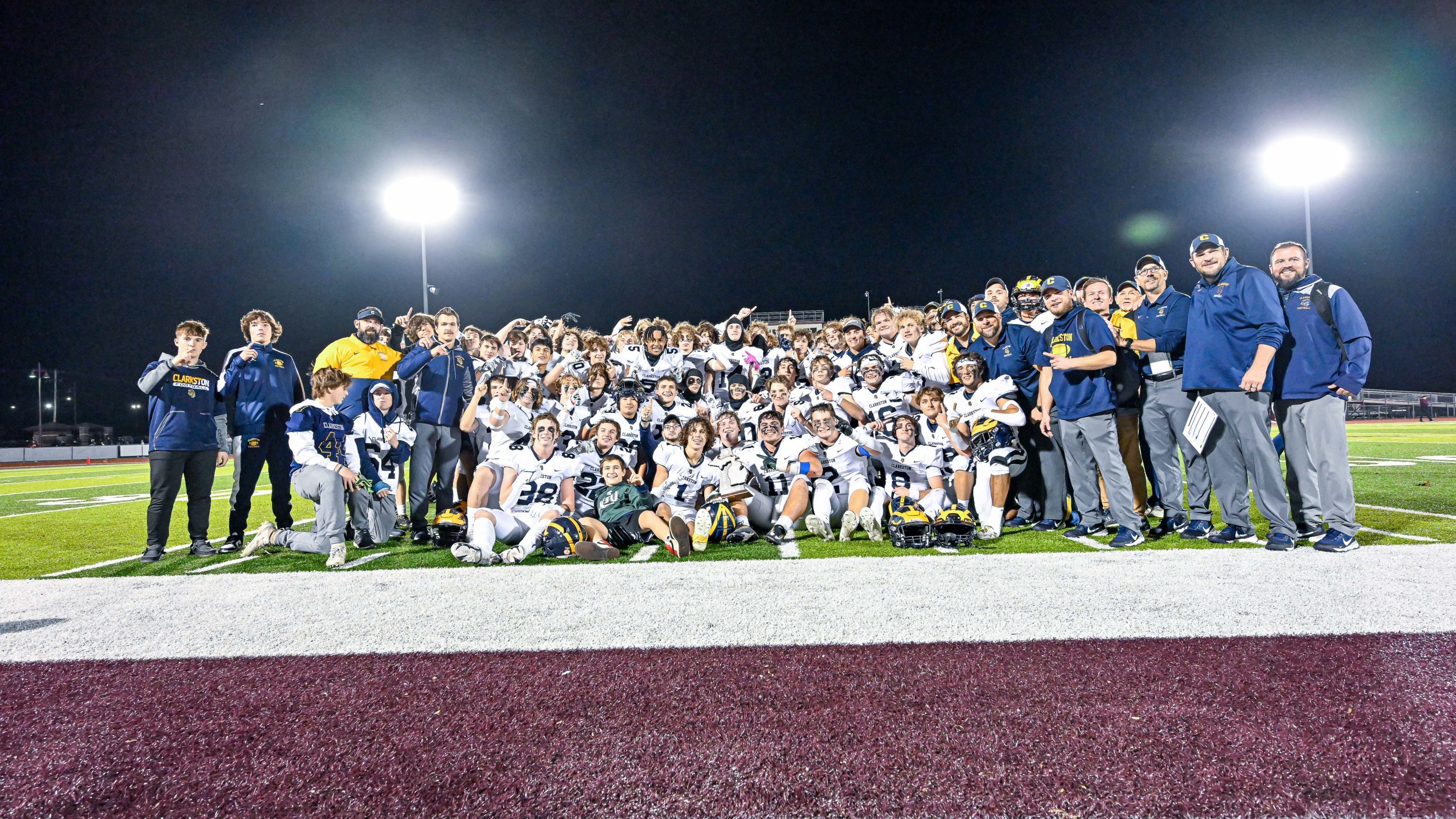 Clarkston HS football team wins regional championship - BVM Sports