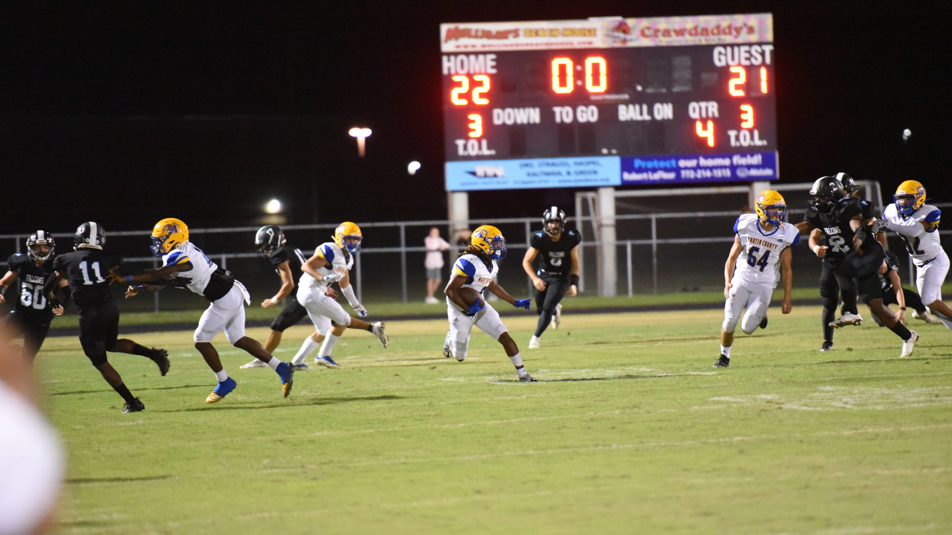 Martin County HS football team wins thrilling game against Jensen Beach ...