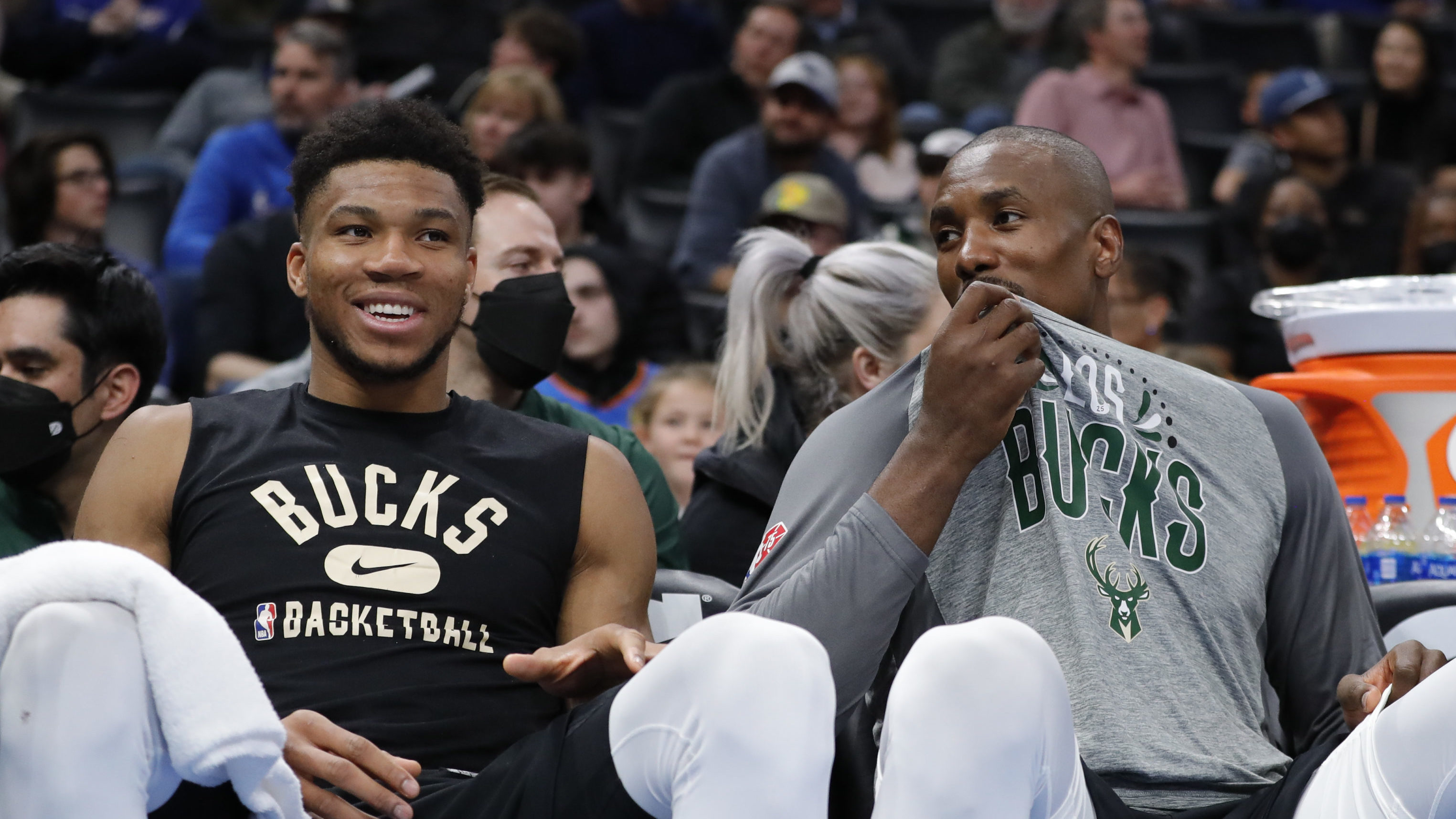 Giannis answers spicy NBA questions in Serge’s kitchen
