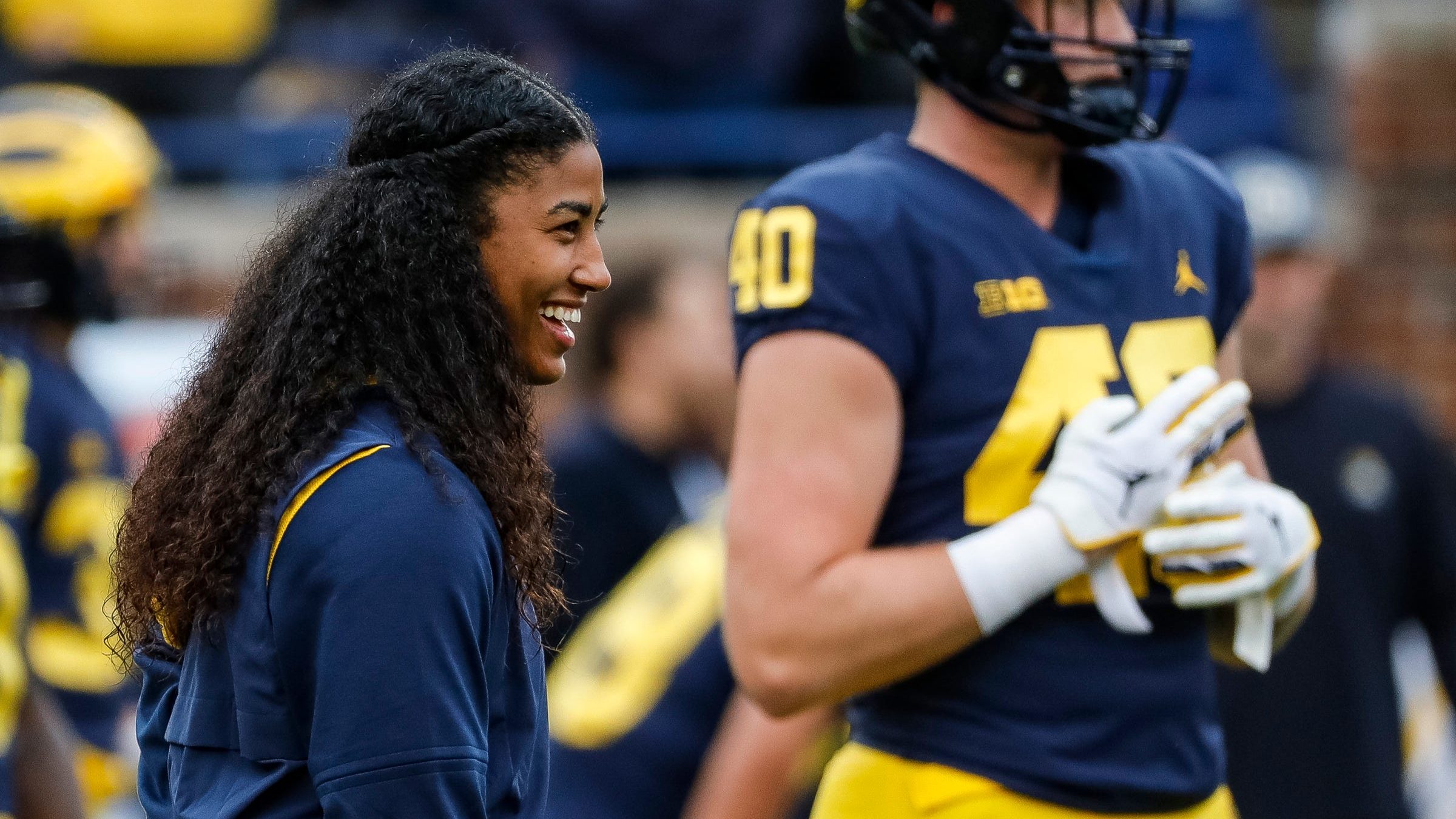 Milan Bolden-Morris making history with Michigan football