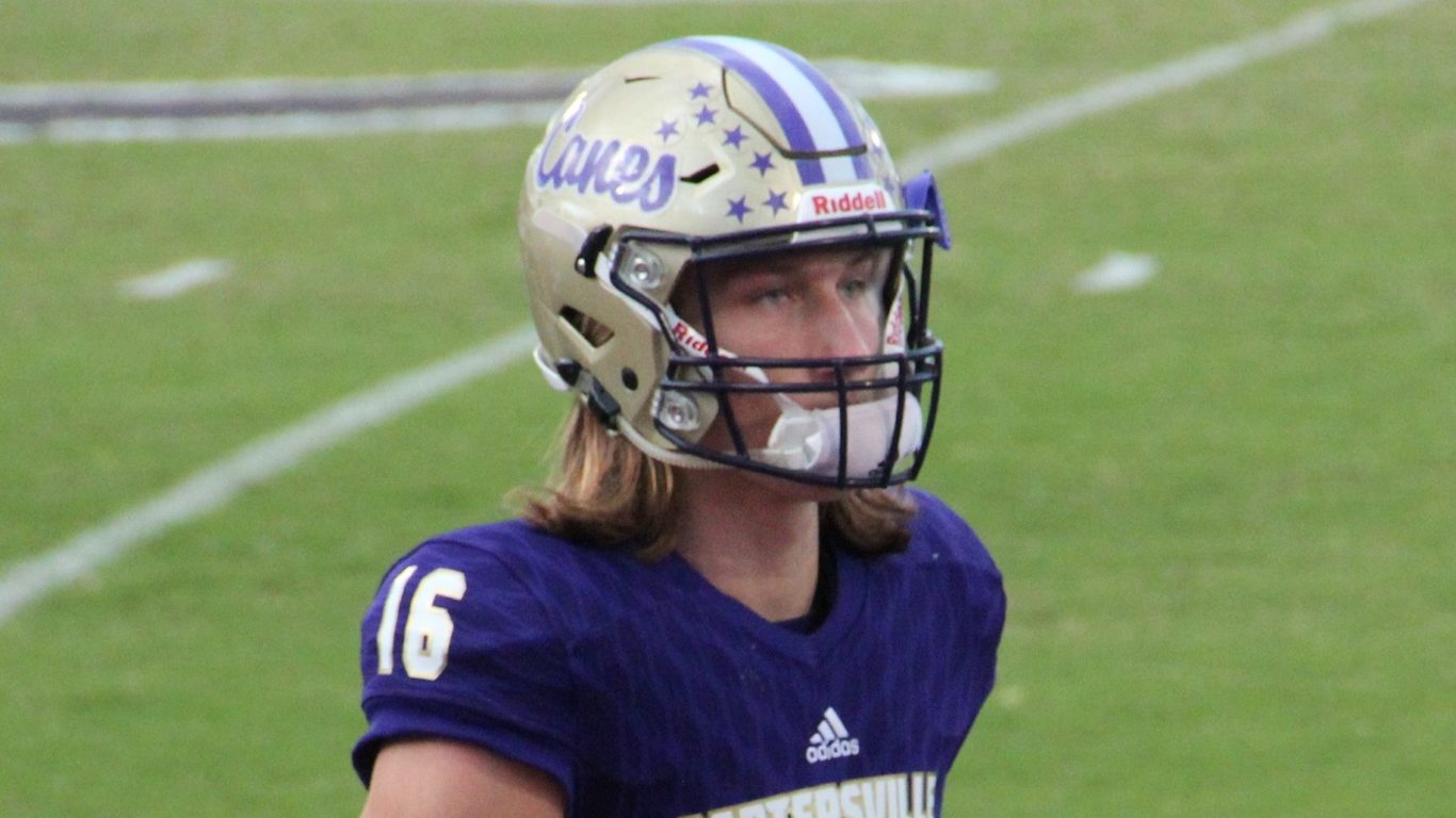 Top 10 highest-rated high school QBs of all time