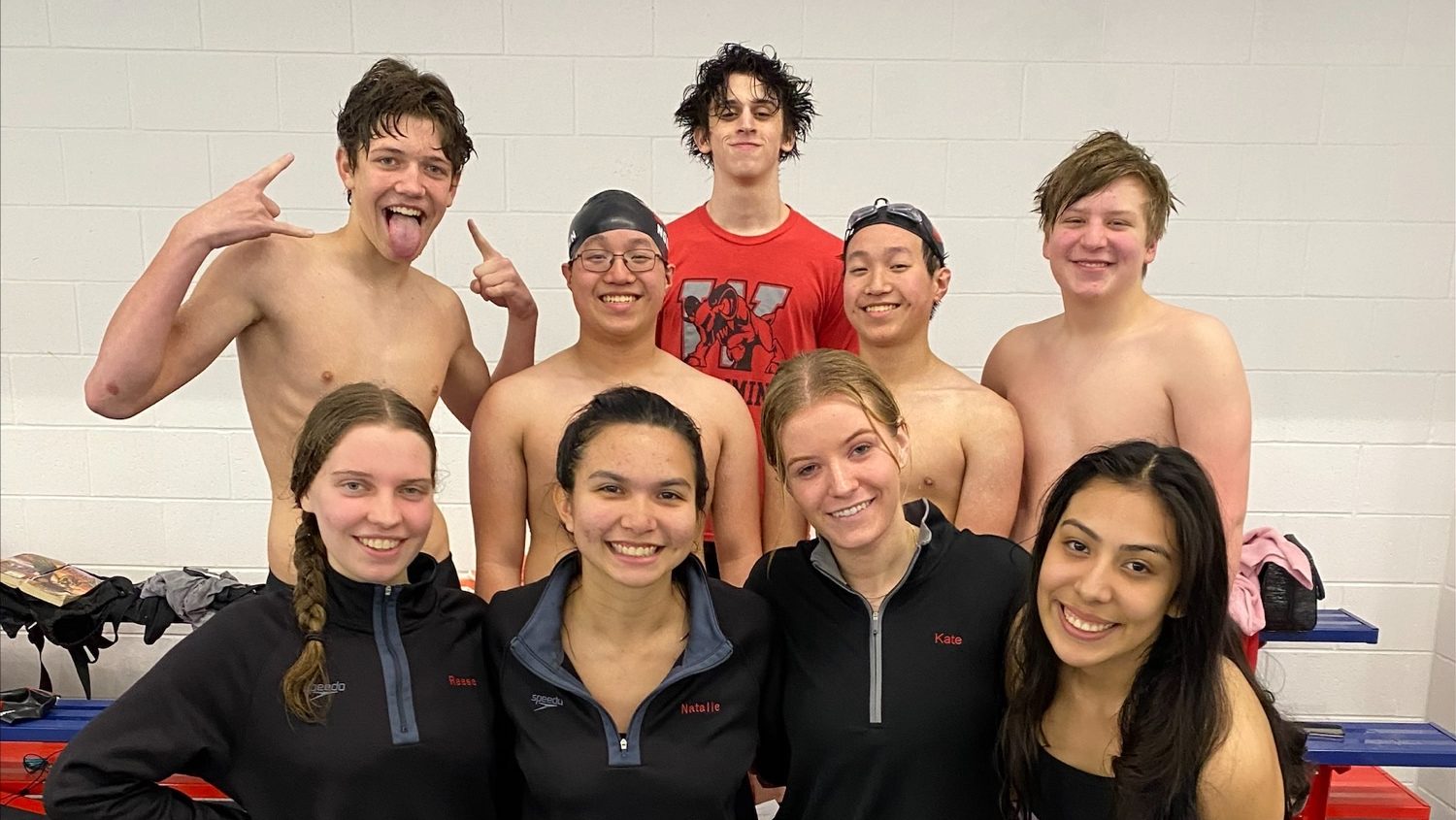 Waltrip boys and girls swim teams dominate at district swim meet - BVM ...