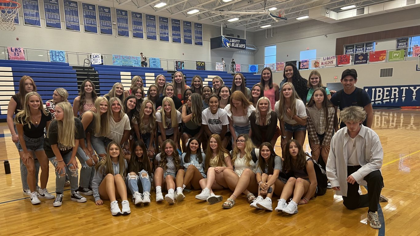 Liberty North HS girls volleyball team highlights - BVM Sports