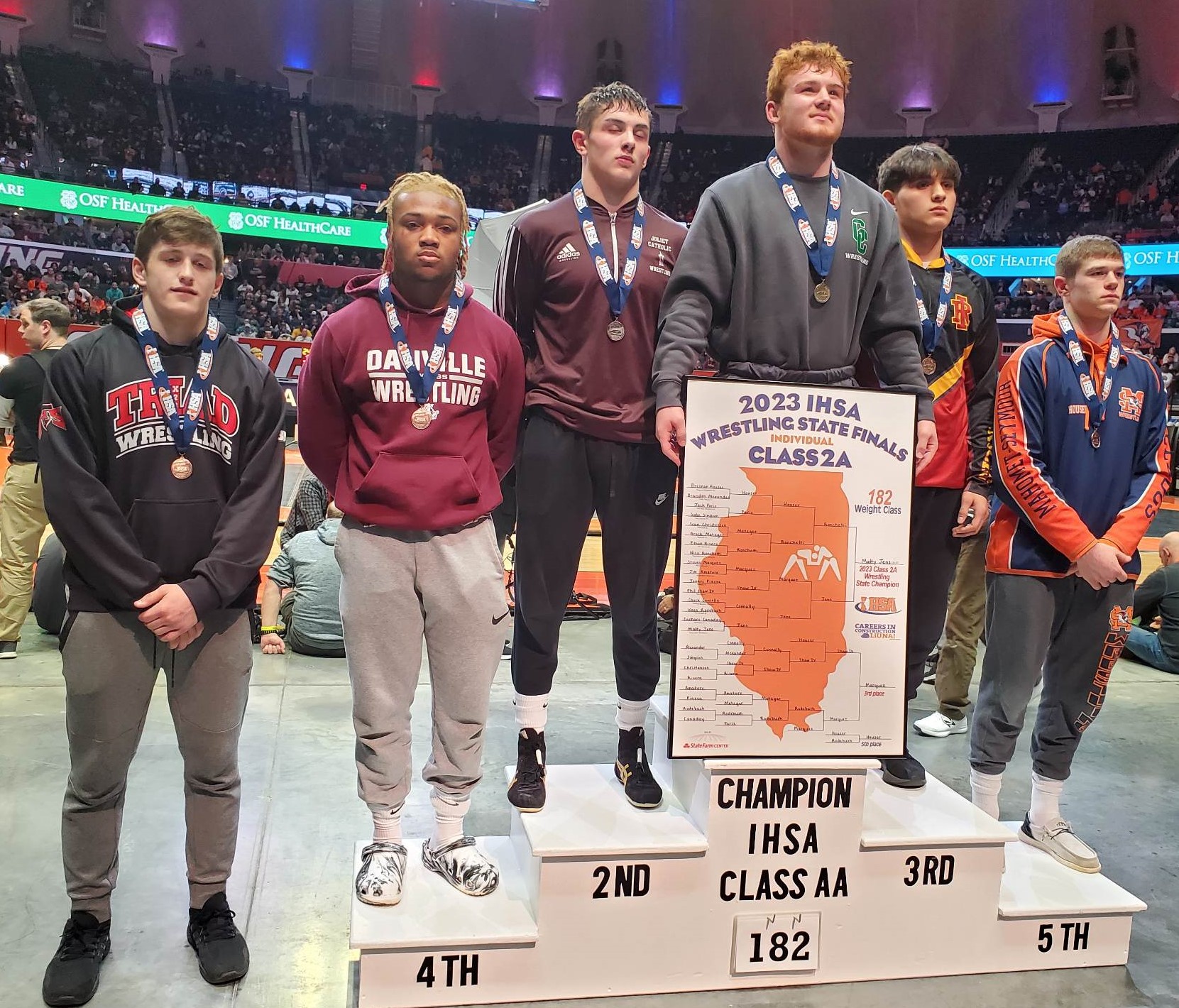 Danville HS wrestler Phil Shaw IV: leading by example - BVM Sports