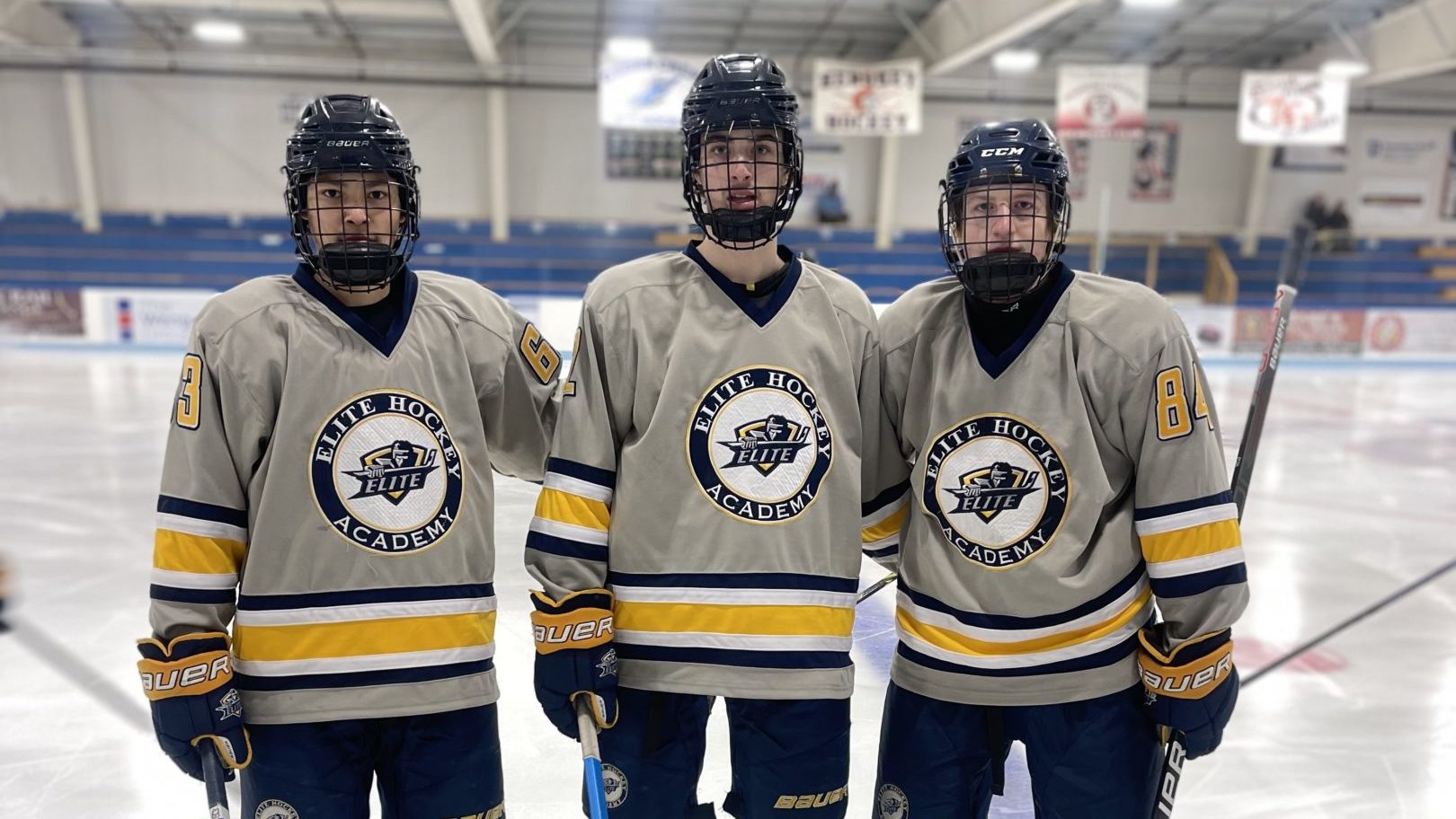Meet Elite Hockey Academy players Clayton Collier, Ethan Bellamy and ...