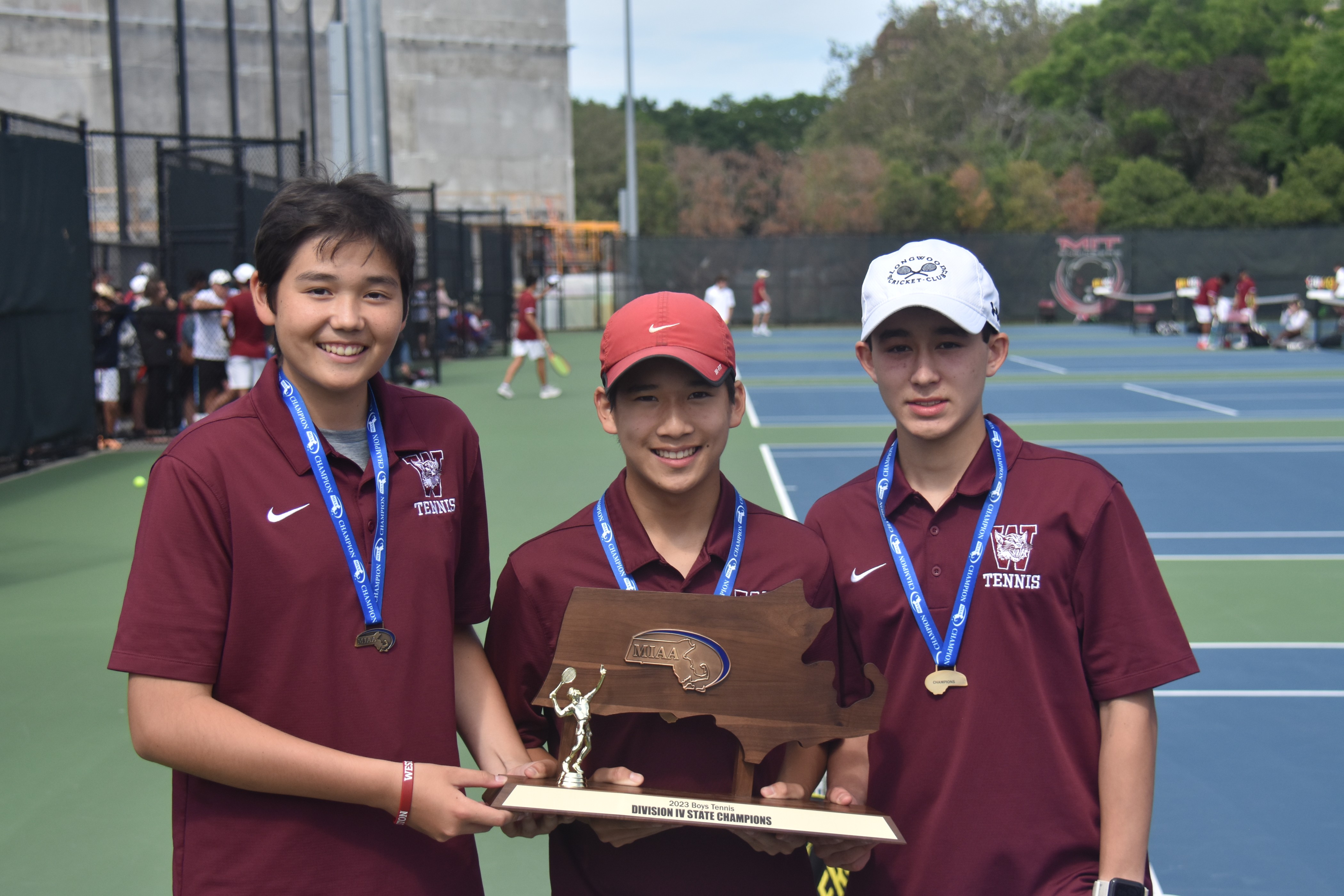 Weston Wildcats boys tennis team wins sixth straight state championship ...