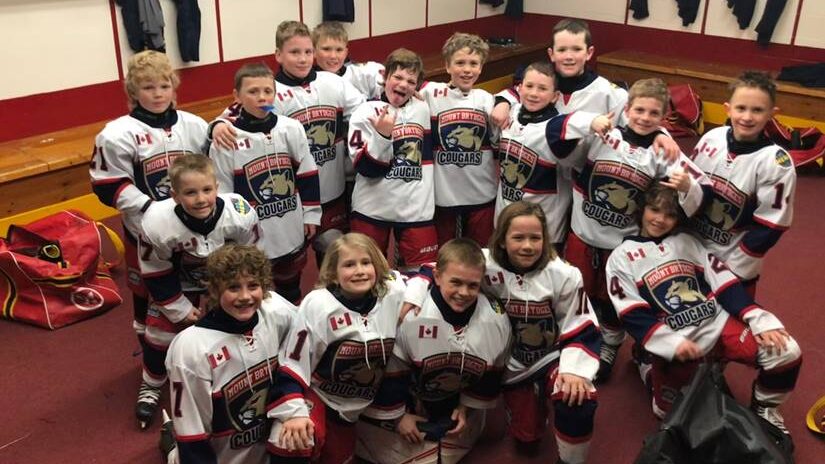 The Mount Brydges Cougars 9U hockey team are OMHA's Shamrock champs ...