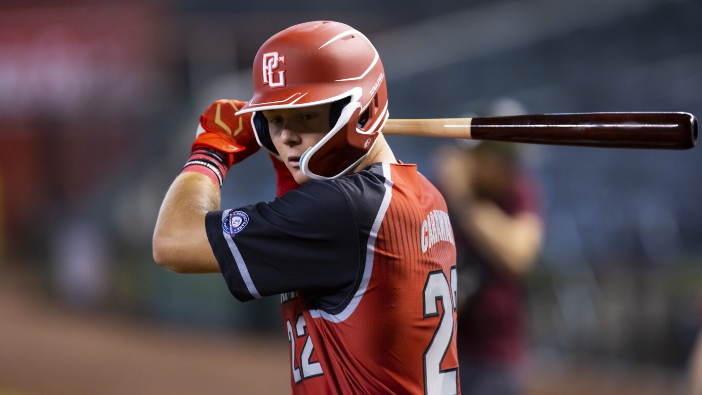 Trent Caraway remains even-keeled ahead of MLB draft