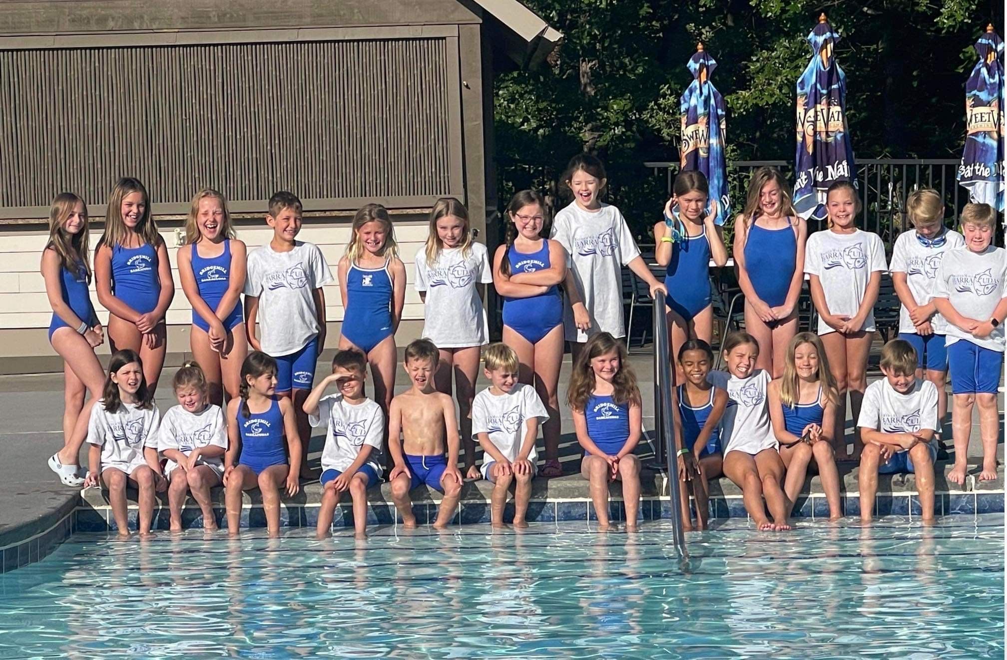 Meet the BridgeMill Barracudas summer swim team - BVM Sports