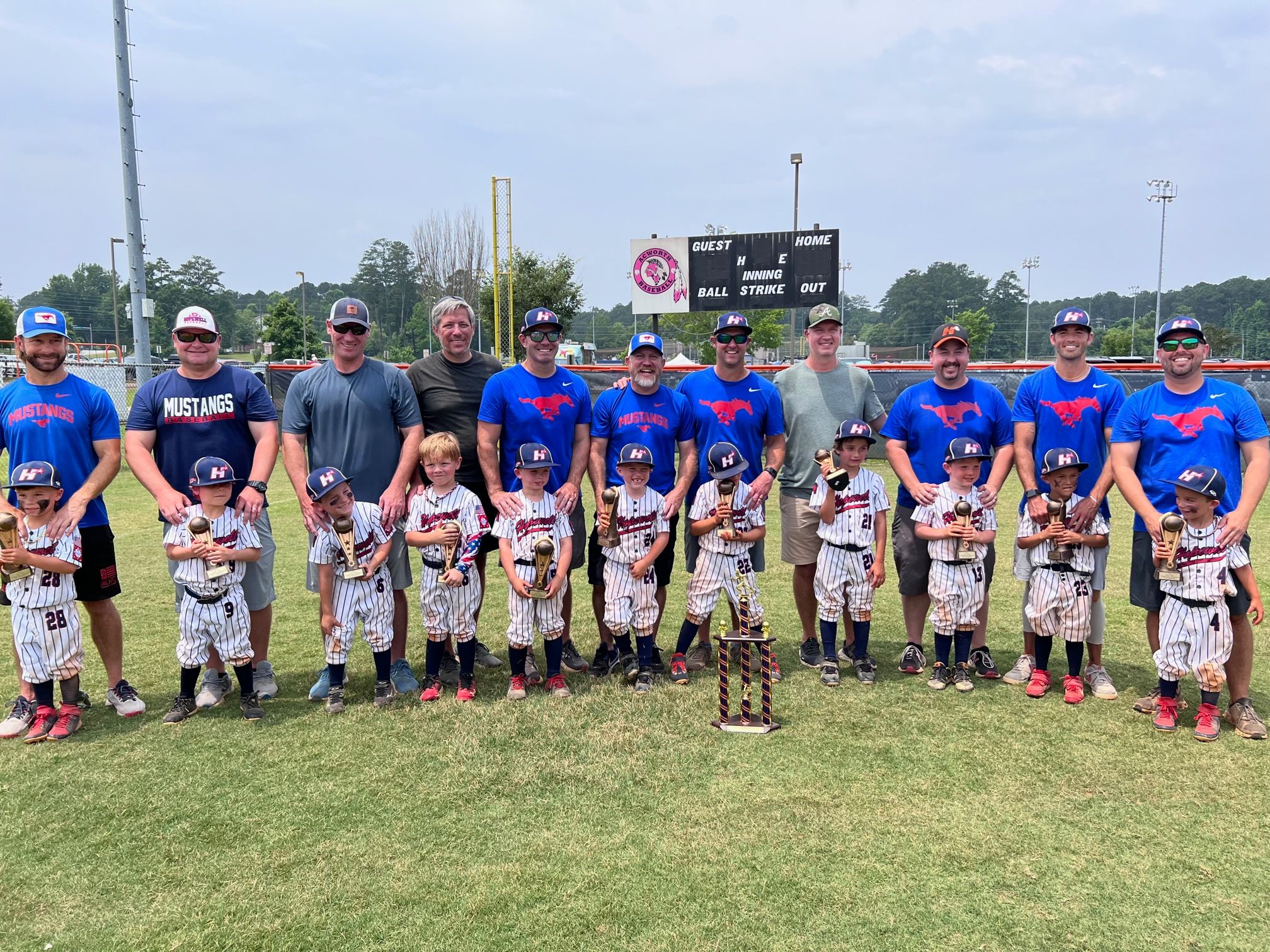 5U Hopewell Mustangs: The undefeated Dizzy Dean 2023 Georgia state ...