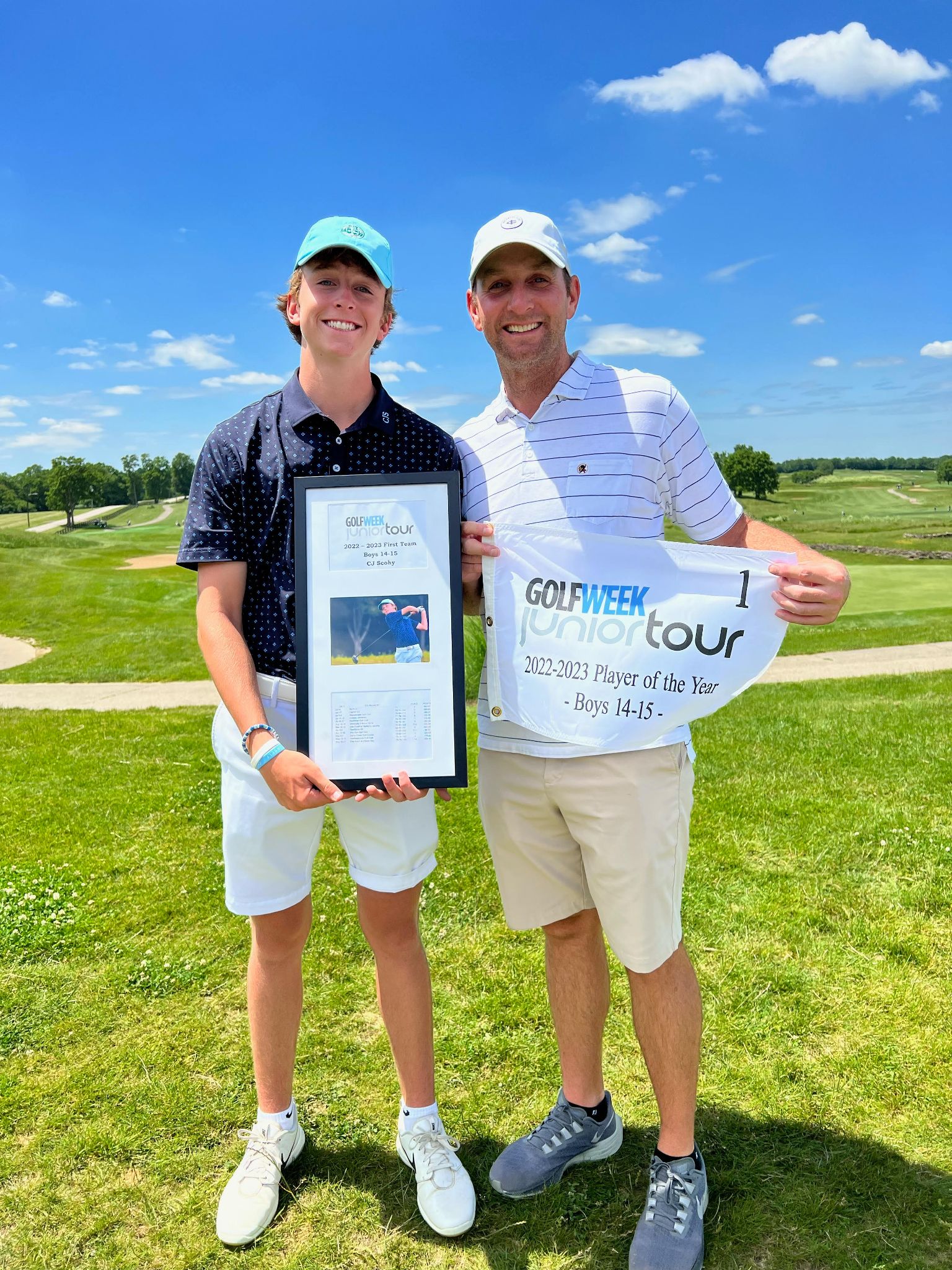 Bellbrook junior CJ Scohy carries on family golf tradition - BVM Sports