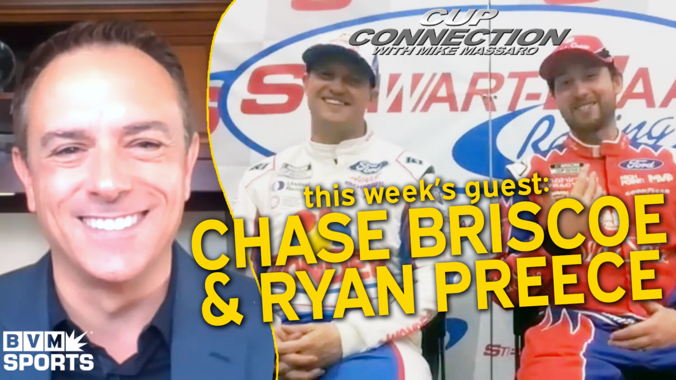 Preece & Chase! SHR drivers bring 'Talladega Nights' to life