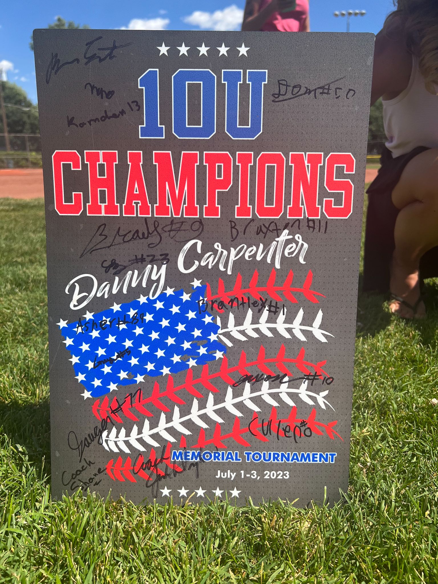 Championship ring for the 10U Durango Dragons baseball team - BVM Sports