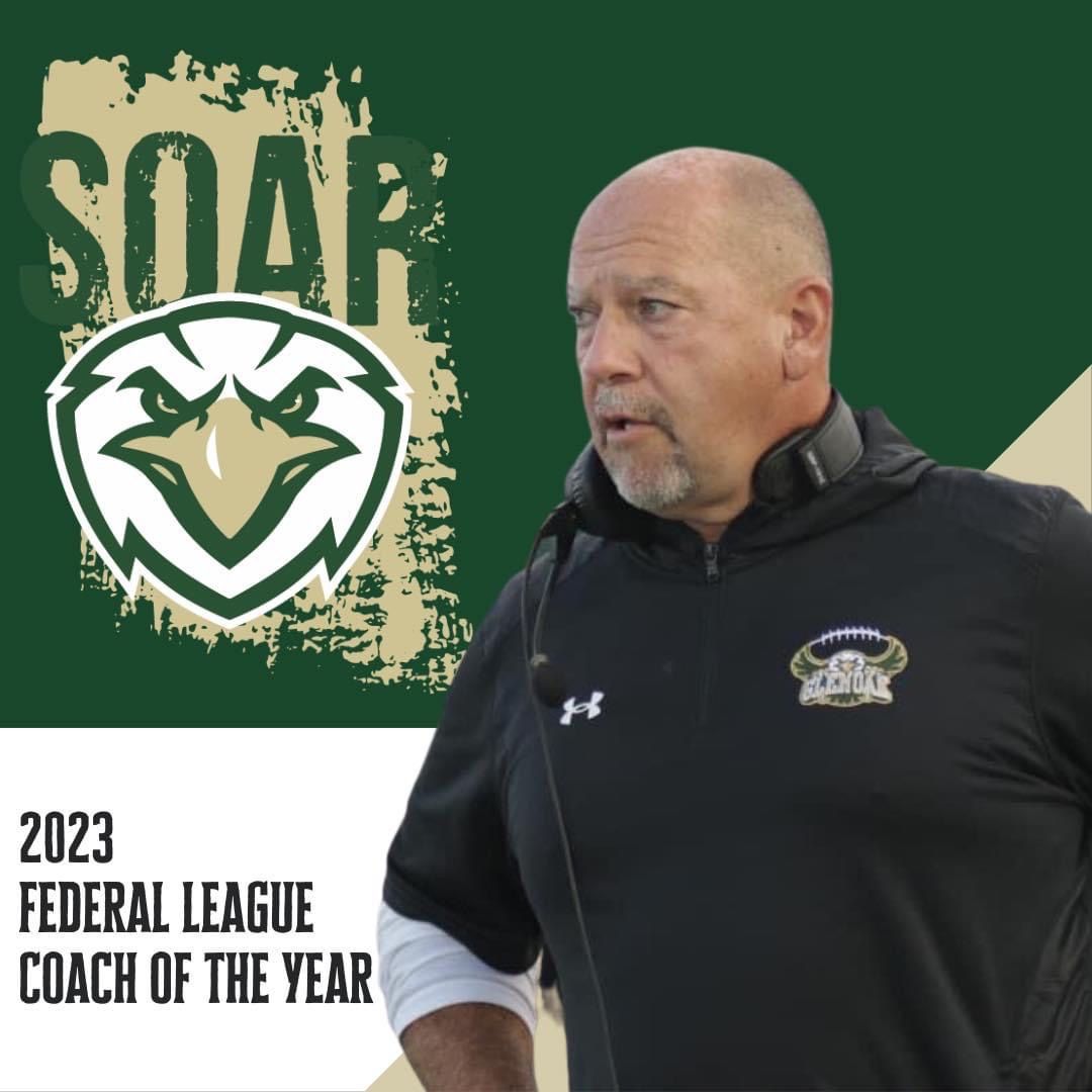 GlenOak head football coach Scott Garcia awarded Federal Coach of the ...