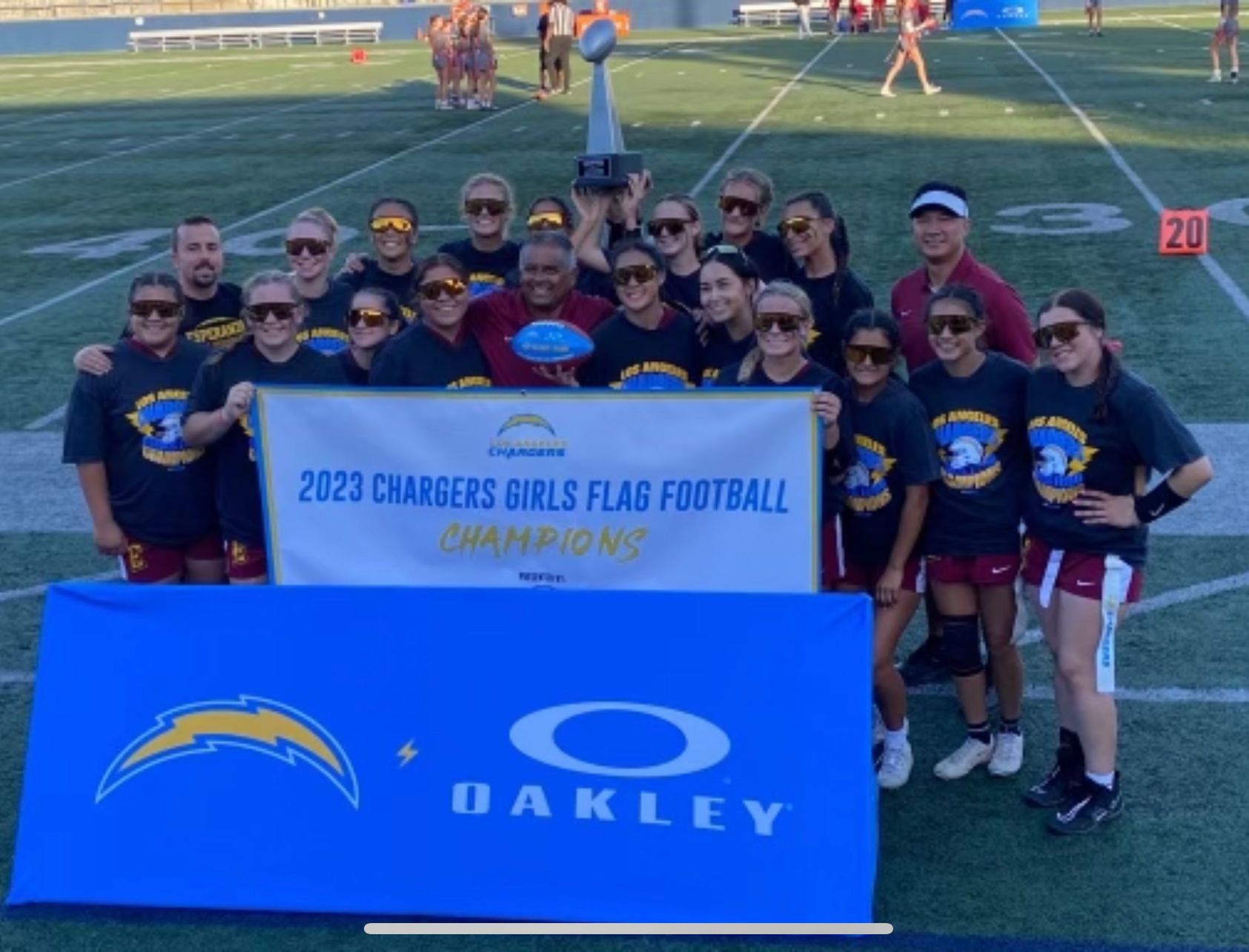 Esperanza coach leads the way in inaugural girls flag football season ...