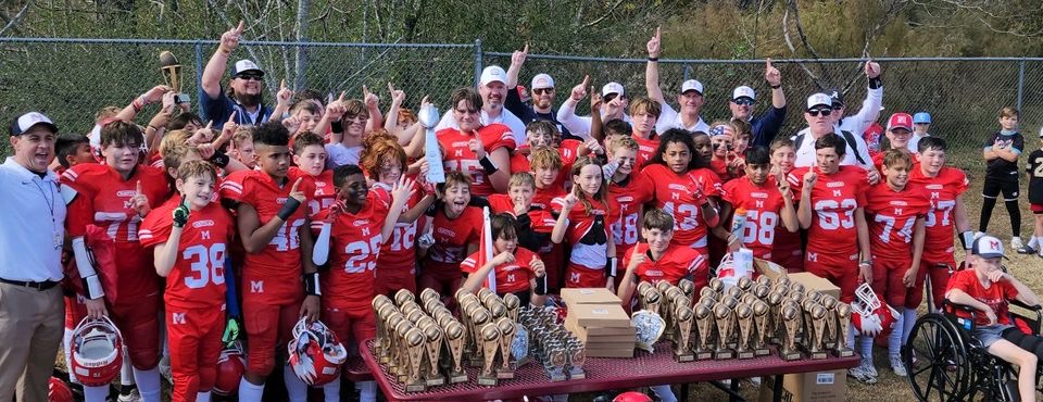 Milton Eagles Class of 2030 football team are 2023 GMSAA region and ...