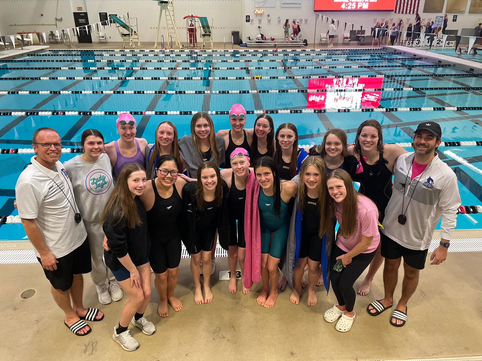 Liberty girls swim team: Strong, powerful and ready to succeed - BVM Sports