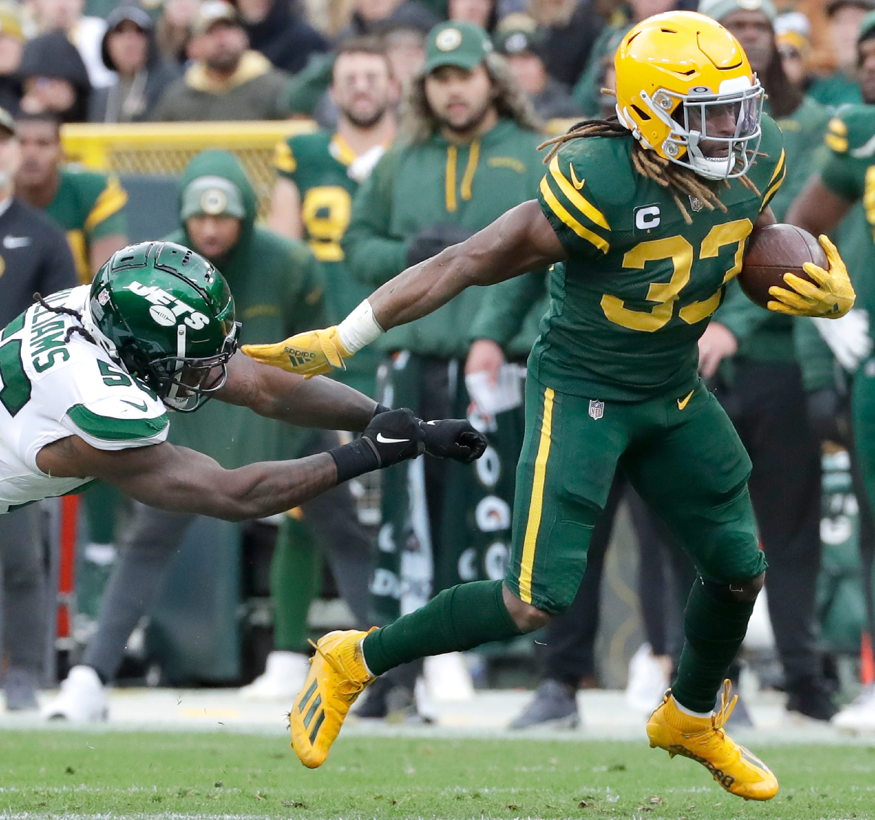 Aaron Jones released; 5 landing spots for former Pro Bowl RB