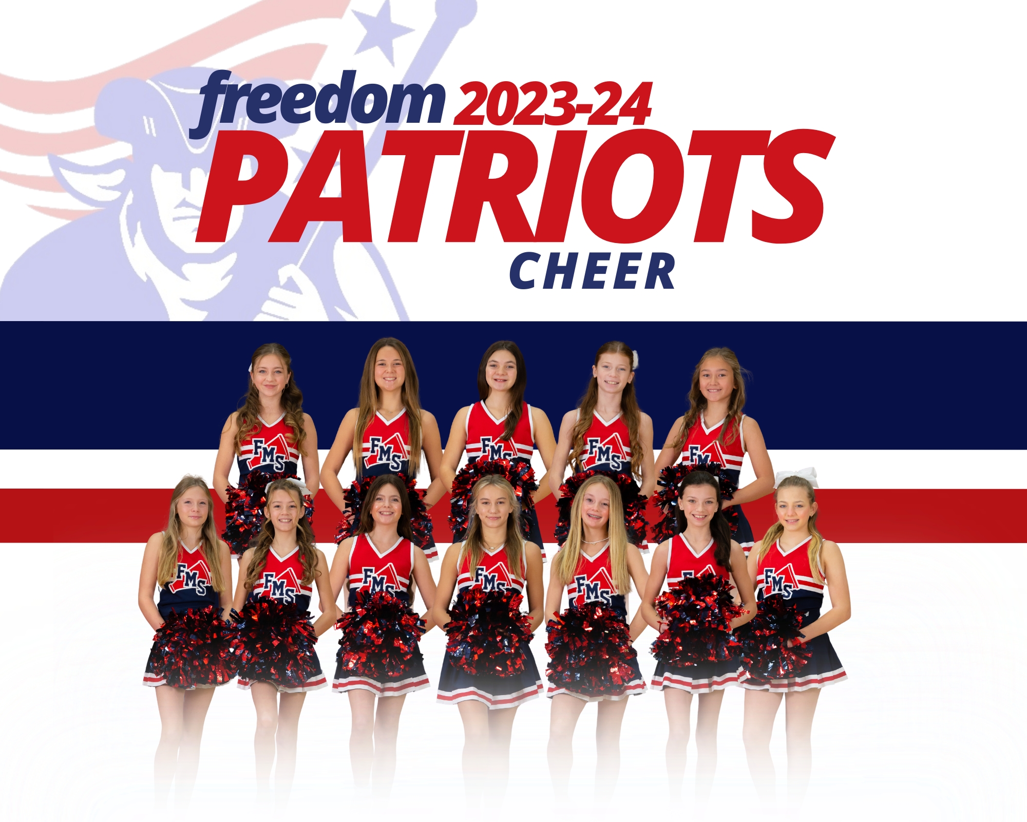 Meet the Freedom Middle School Patriots basketball and cheer teams ...