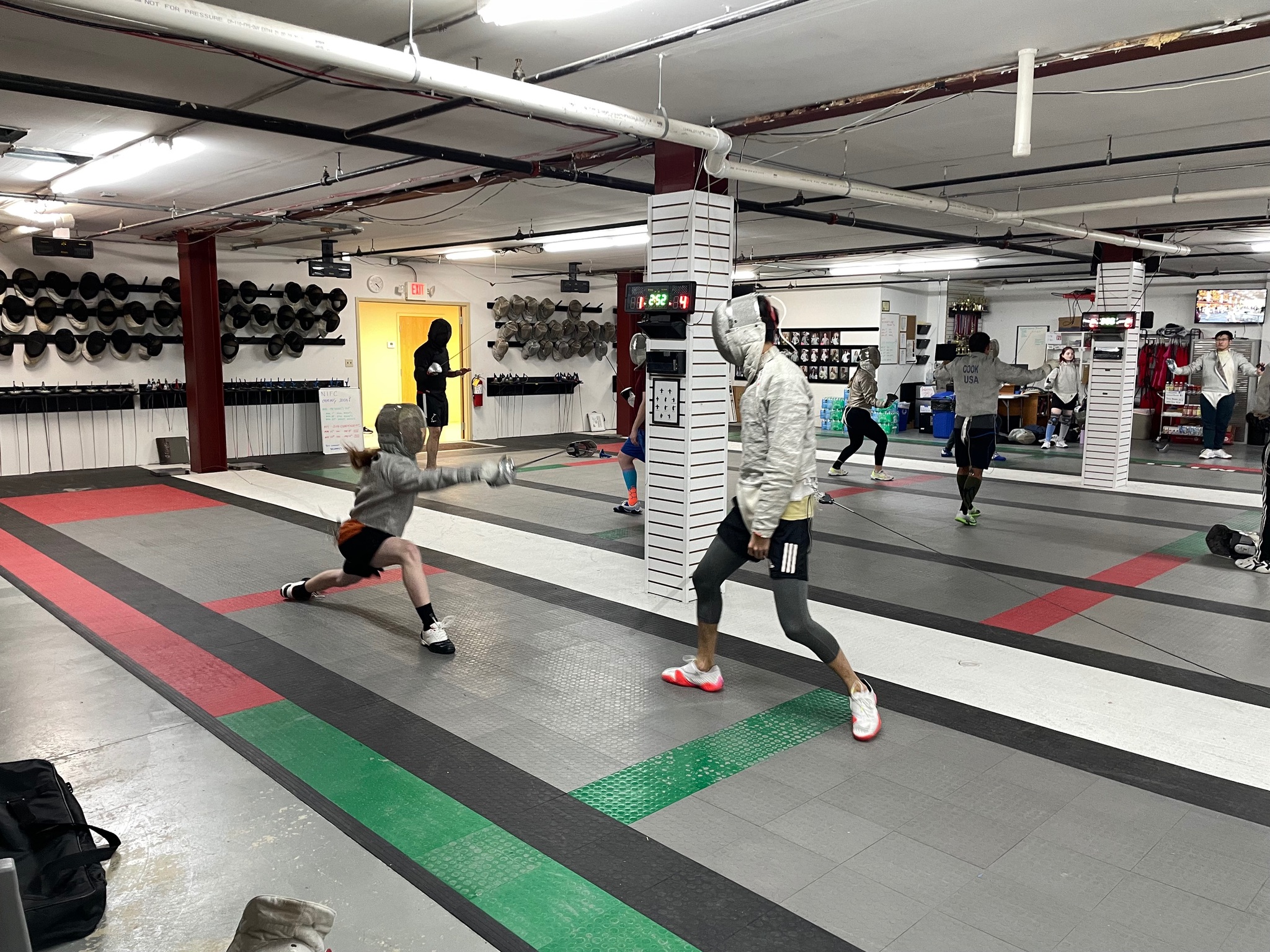 Safe, sporty, and social swordplay: Fencing with the Northwest Indiana ...