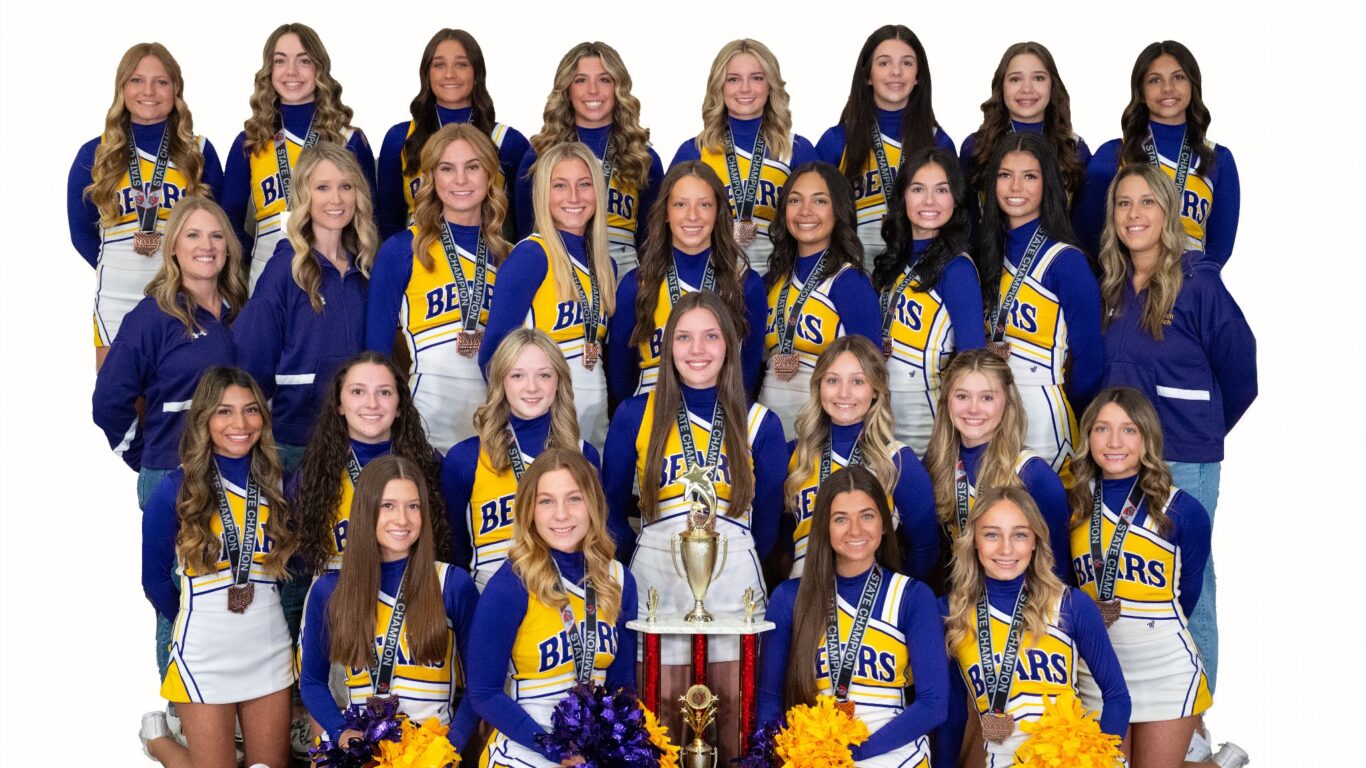 Back Tuck Cheerleading Squad