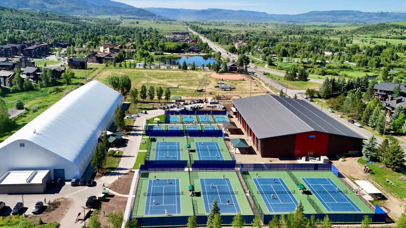 Steamboat Tennis and Pickleball Complex opens year-round Pickleball ...