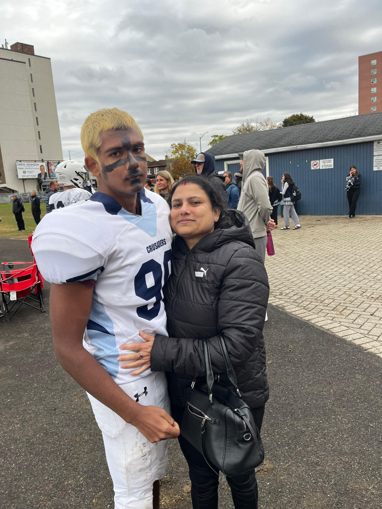 Catholic Central athlete has fancy footwork: Meet Crusaders football player Aryan Bose - BVM Sports